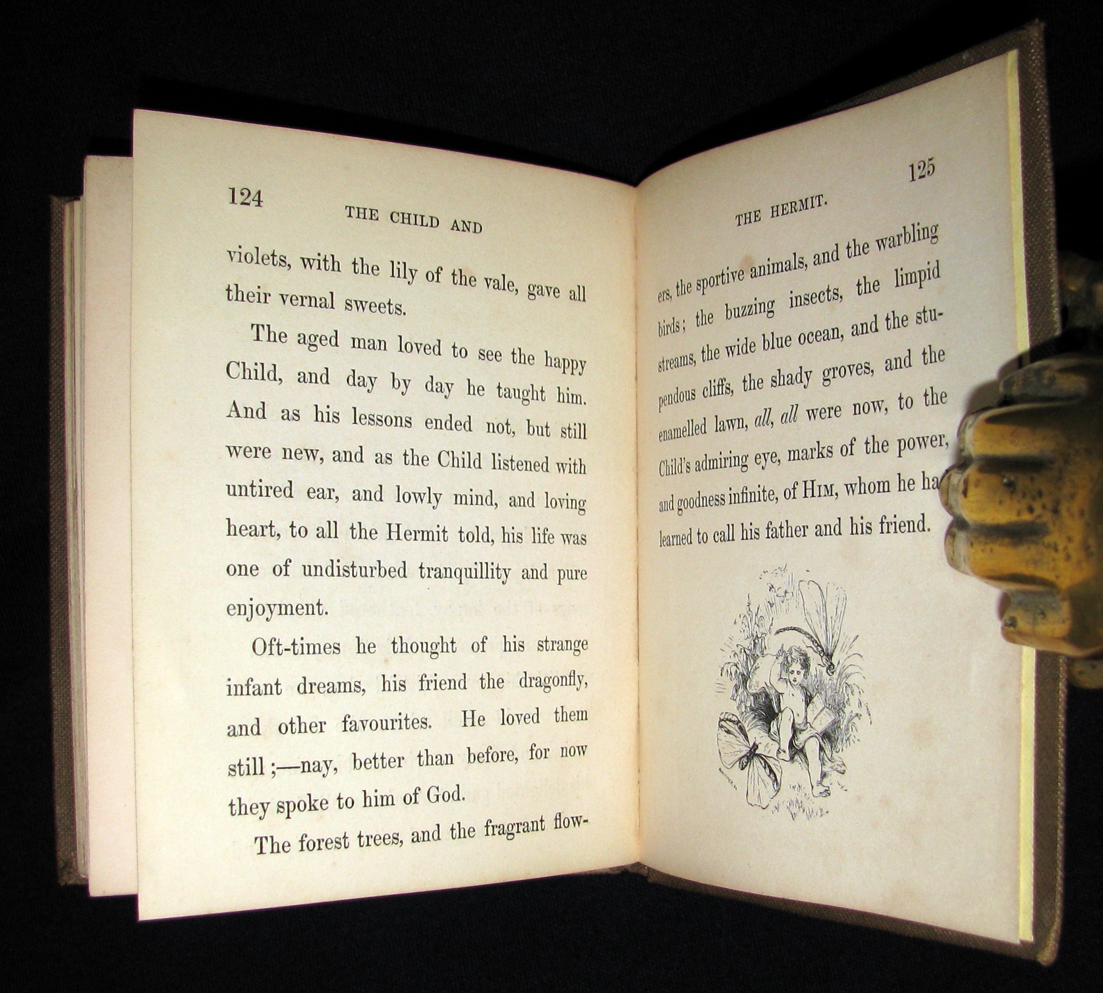1842 Scarce Victorian Book - The Child and the Hermit; a sequel to the ...
