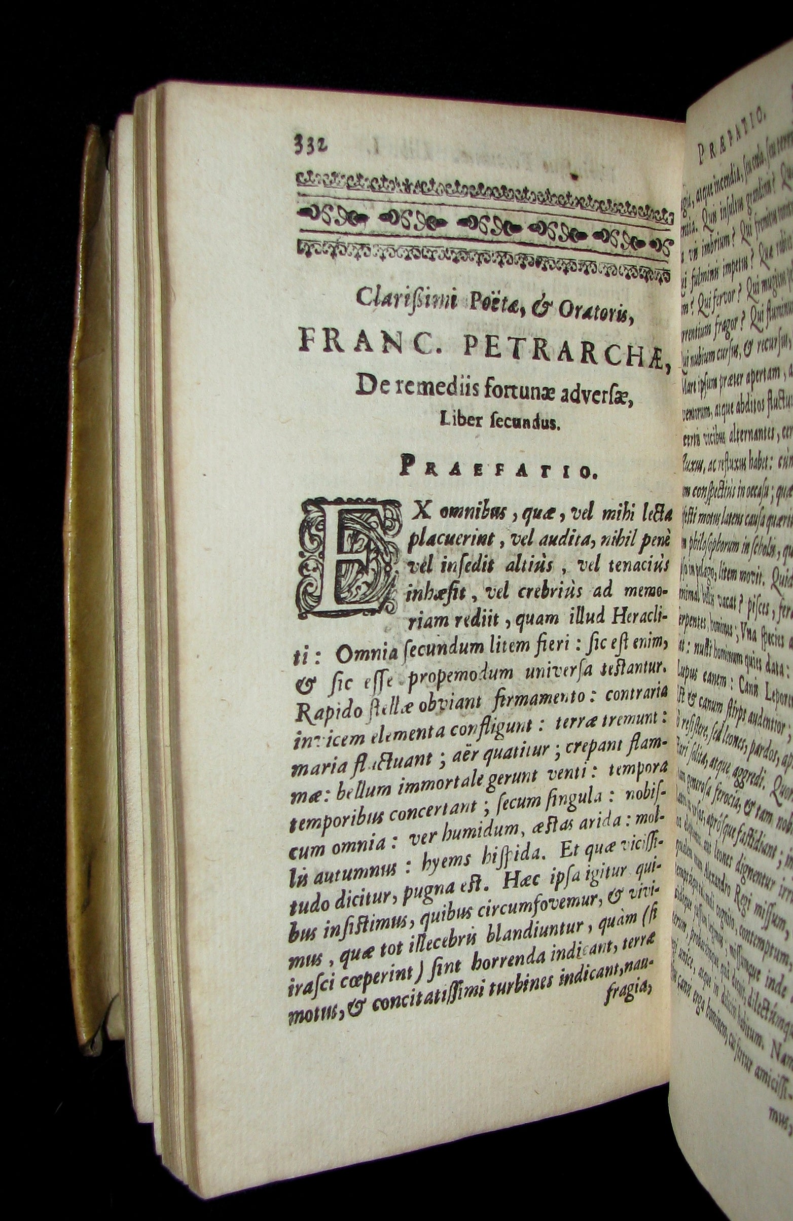 1649 Rare Book - Petrarch's Remedies for Fortune Fair and Foul (De ...