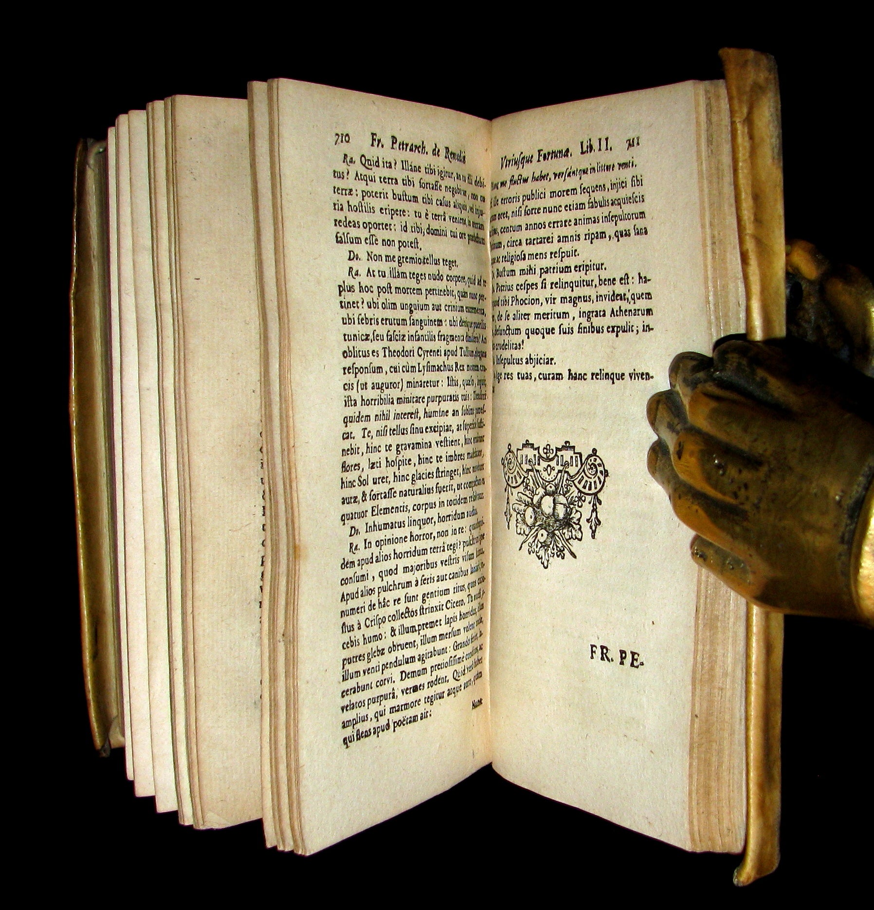 1649 Rare Book - Petrarch's Remedies for Fortune Fair and Foul (De ...