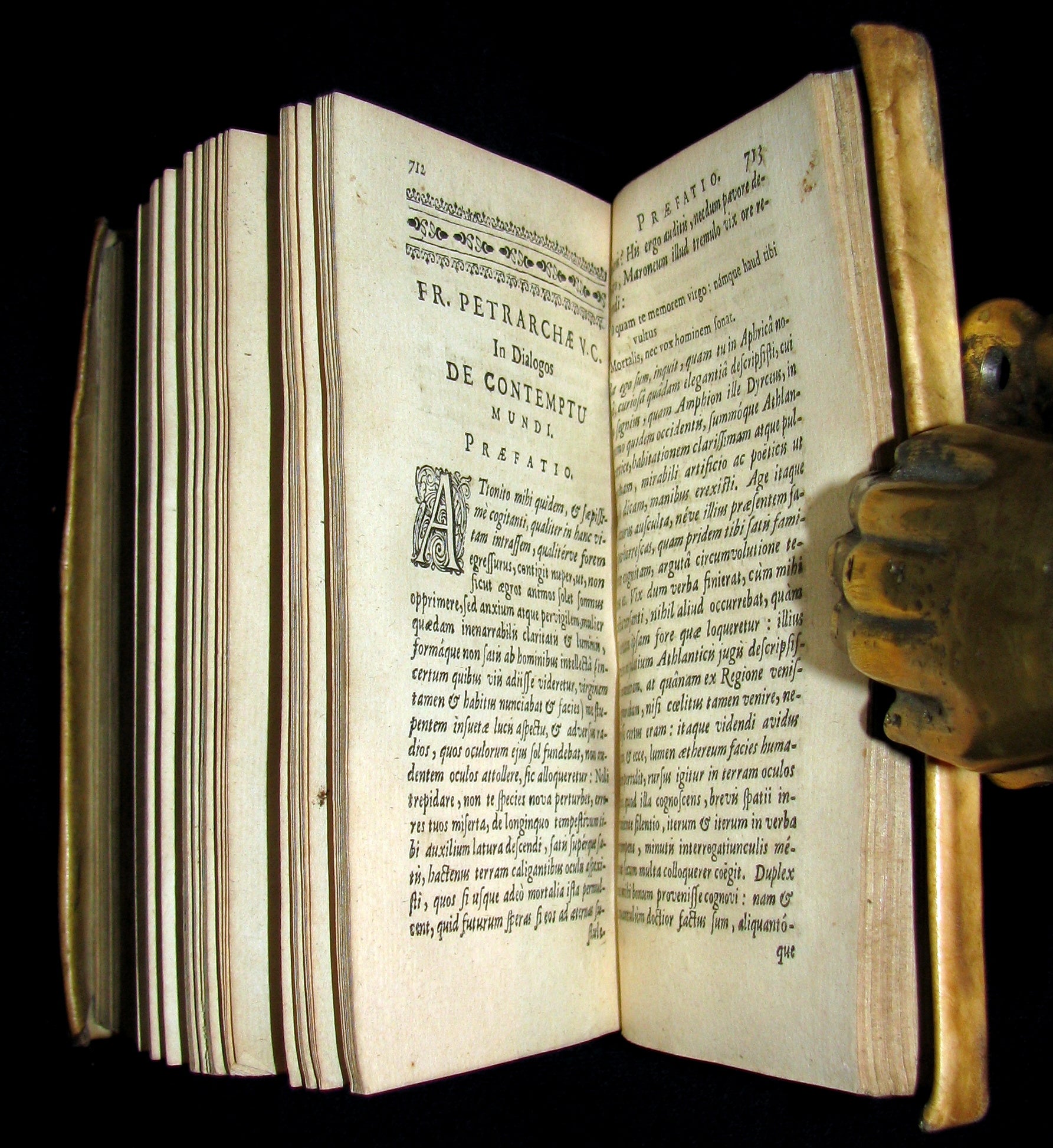 1649 Rare Book - Petrarch's Remedies for Fortune Fair and Foul (De ...