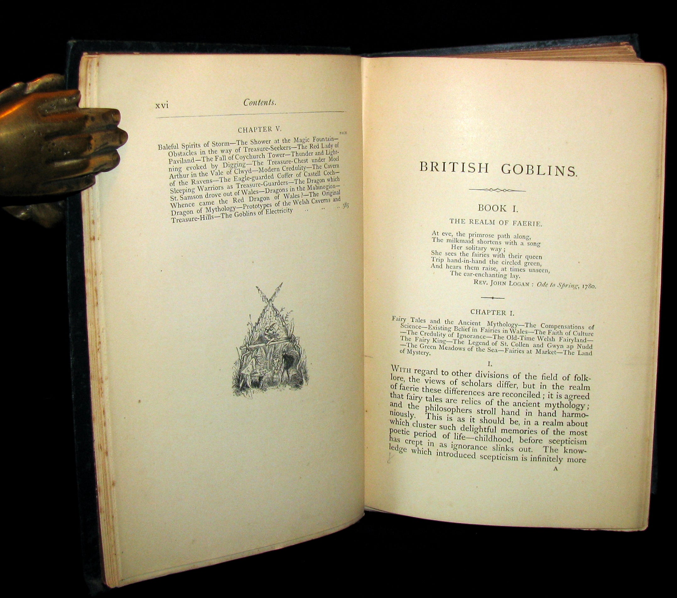1880 Scarce Victorian Book - BRITISH GOBLINS : Welsh Folk-lore, Fairy ...
