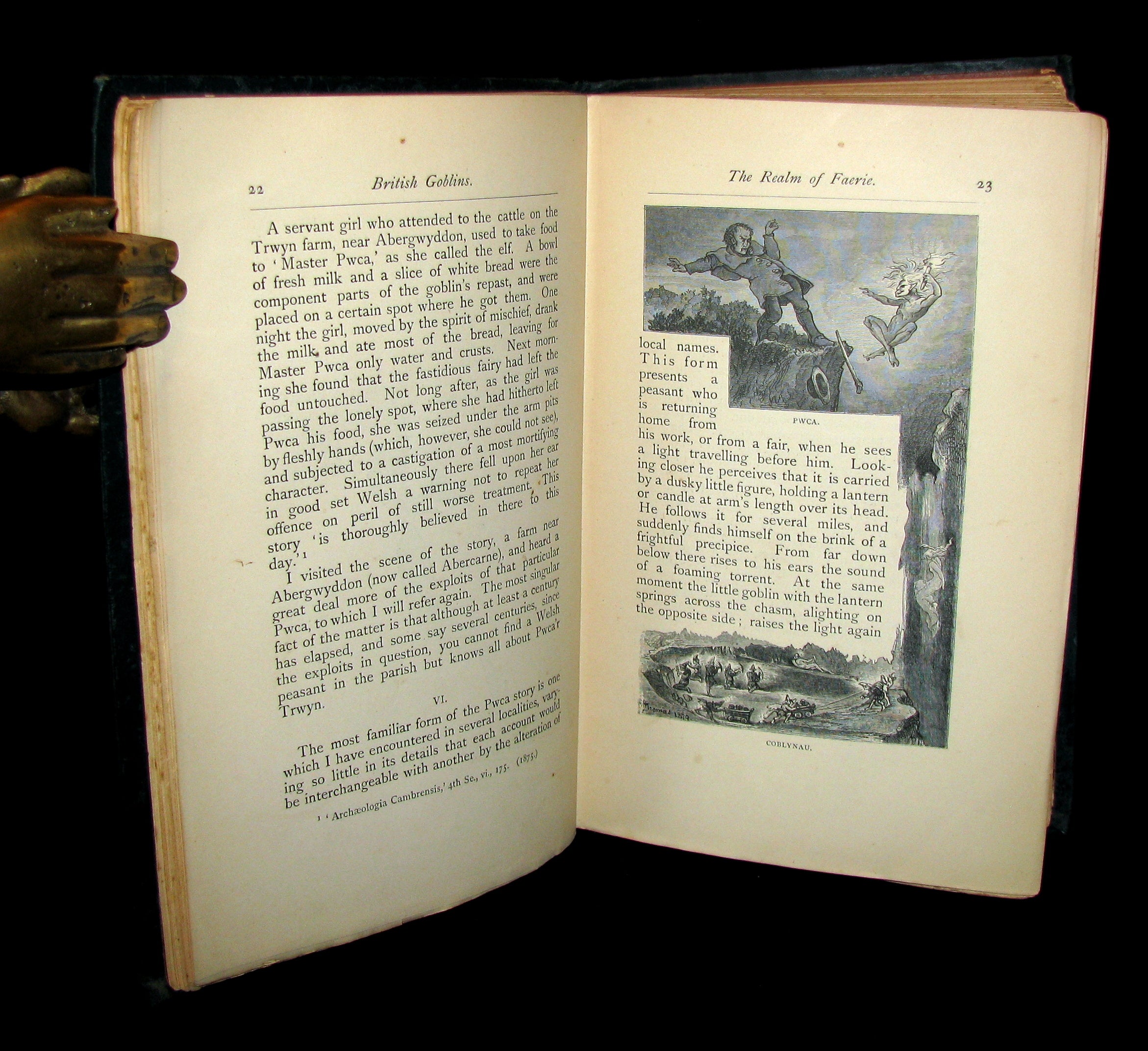 1880 Scarce Victorian Book - BRITISH GOBLINS : Welsh Folk-lore, Fairy ...