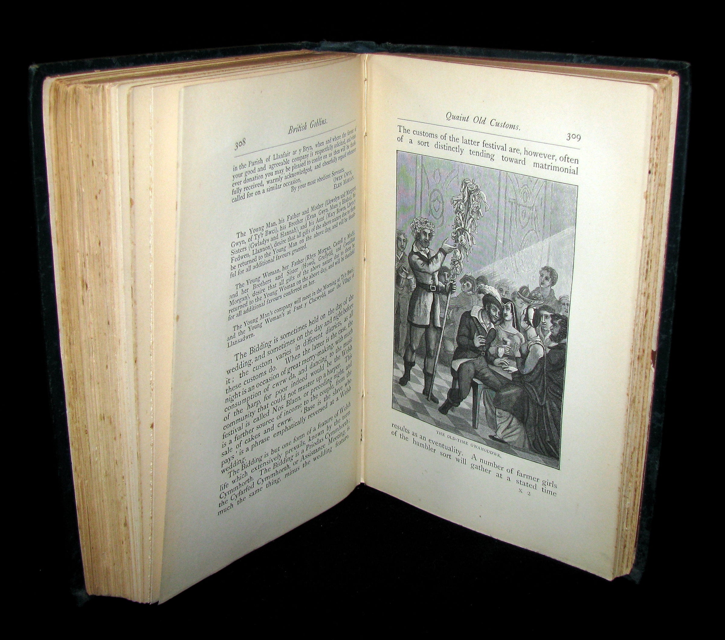 1880 Scarce Victorian Book - BRITISH GOBLINS : Welsh Folk-lore, Fairy ...