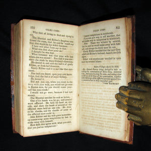 1828 Scarce Book - SALEM WITCHCRAFT - Wonders of the Invisible World b ...