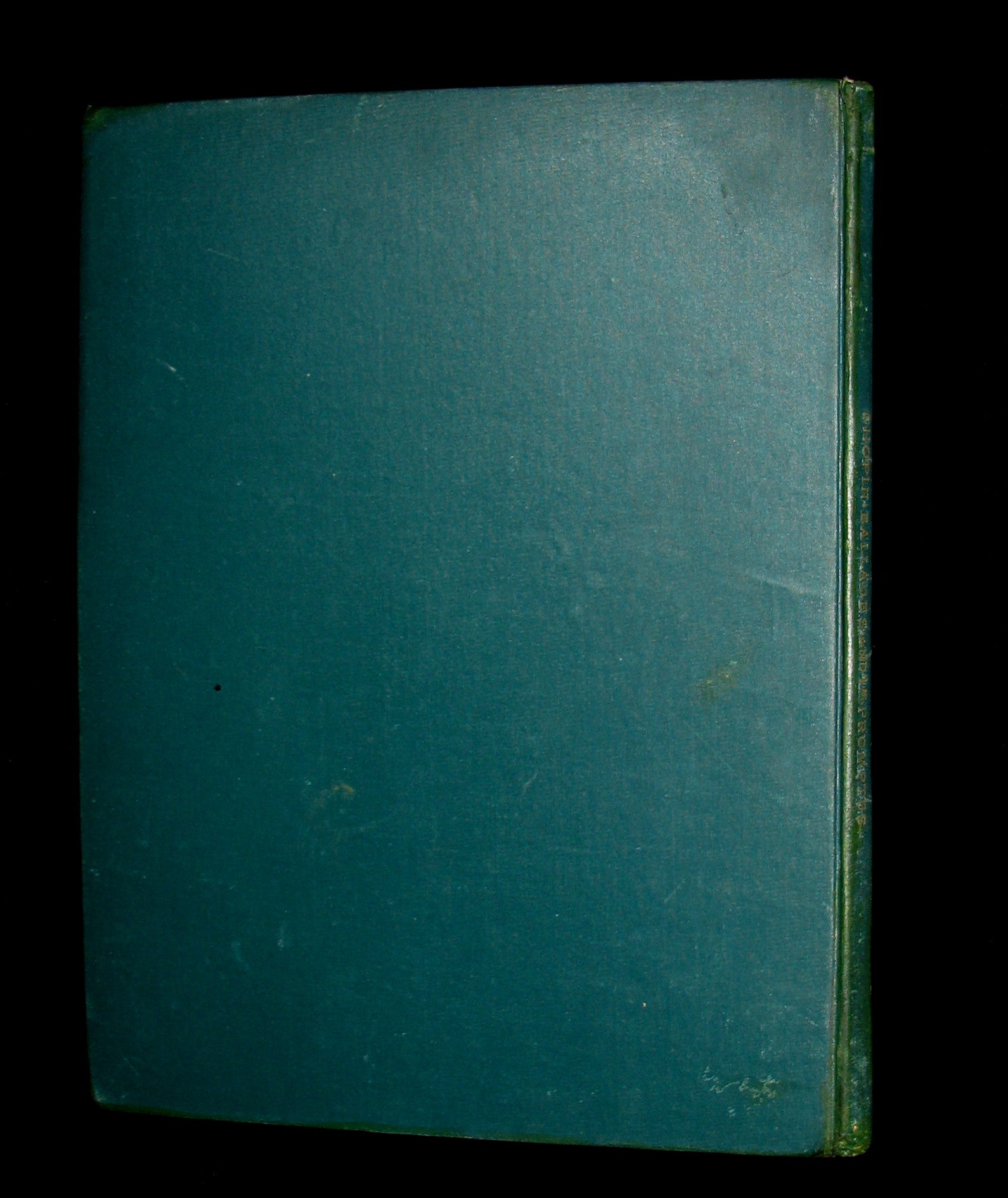 1894 Rare Victorian edition of Frederic CHOPIN Ballades & Impromptus ...