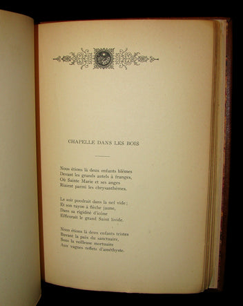 1903 Rare 1stED EO Émile Nelligan et son oeuvre — MFLIBRA - Antique Books