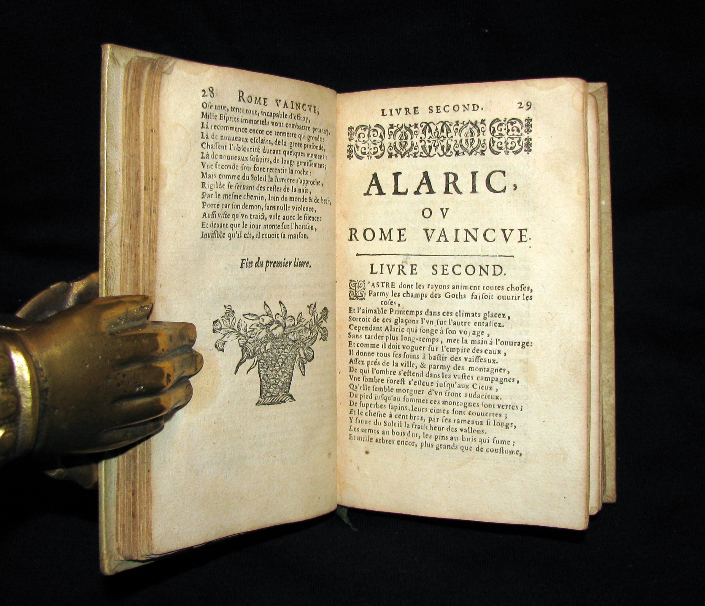 1654 Scarce French Vellum Book - ALARIC King of the Visigoths by ...
