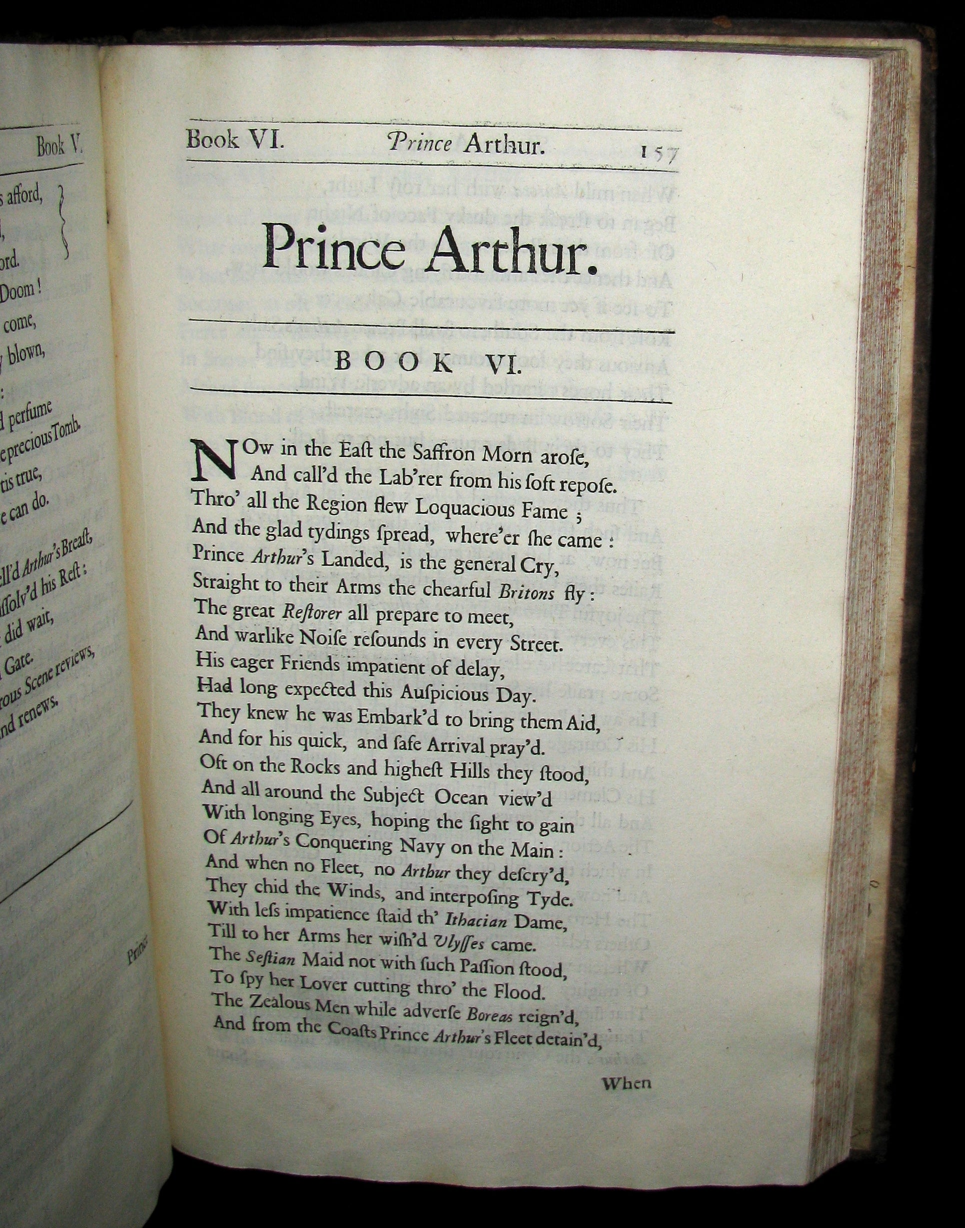 1695 Rare English Book ~ KING ARTHUR - Prince ARTHUR. An Heroick Poem ...
