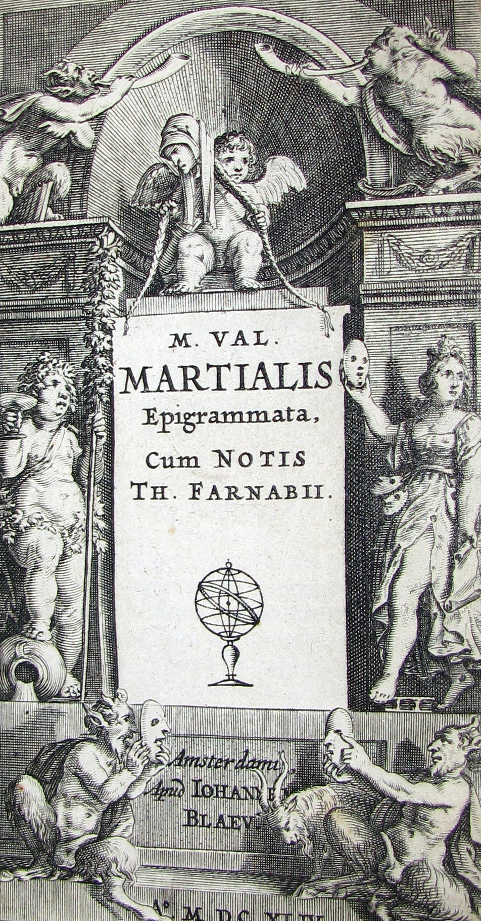 1644 Rare Latin vellum Book - MARTIAL's Epigrams - M. Val Martialis ...
