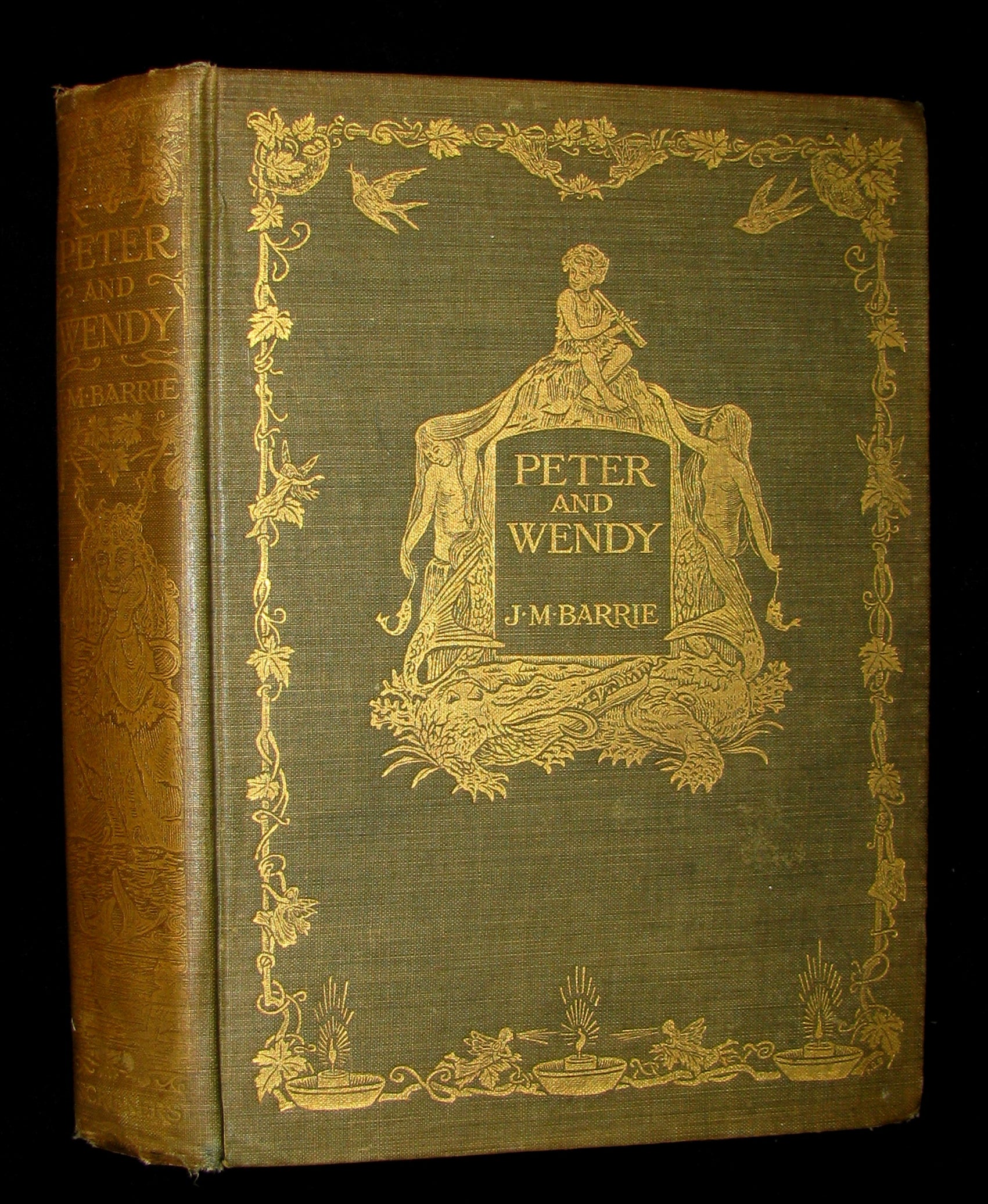 1911 Rare Book - Peter Pan 1st Edition - Peter and Wendy by James ...