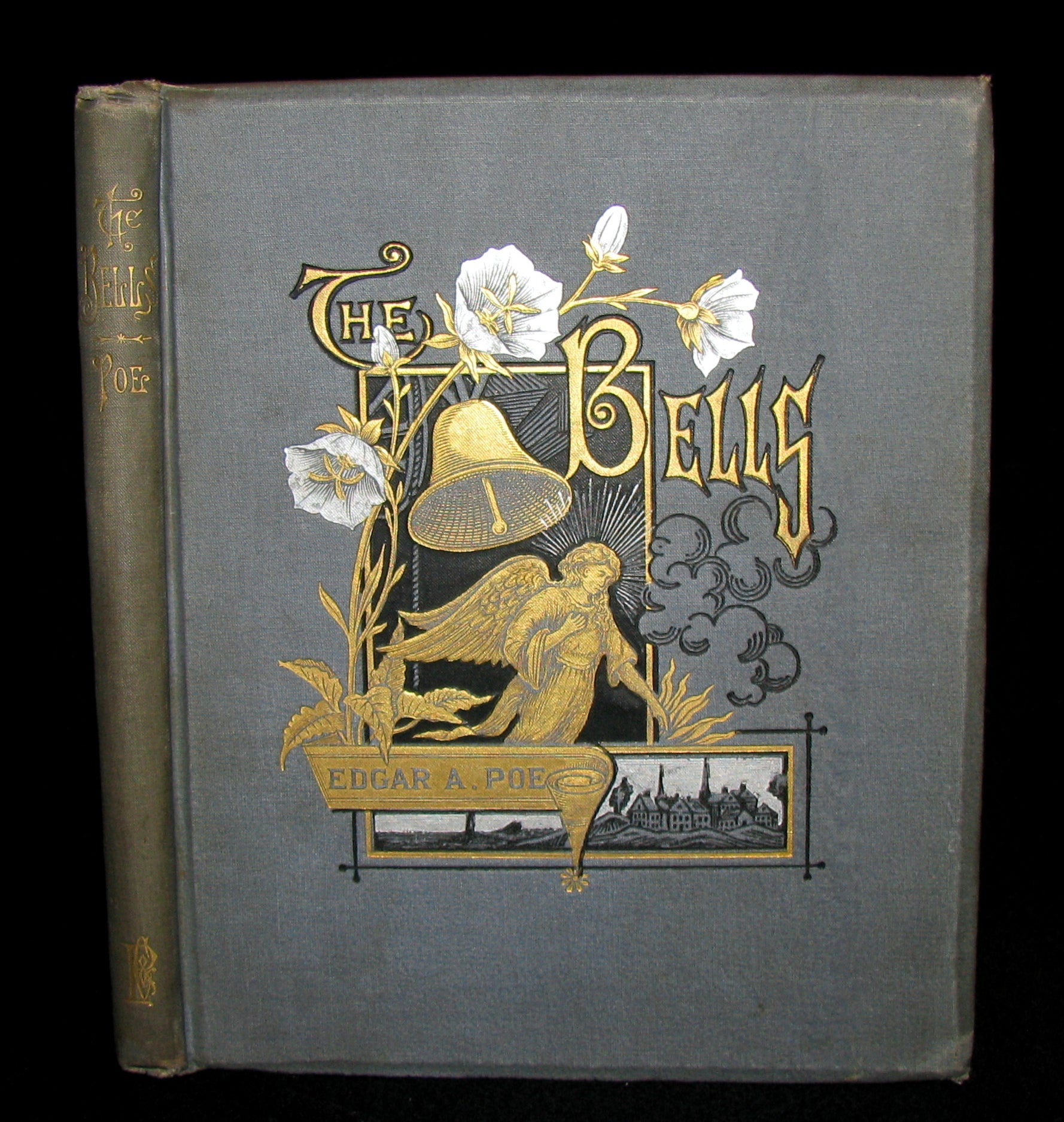 1881 Rare Victorian Book - The Bells by Edgar Allan POE (Illustrated ...