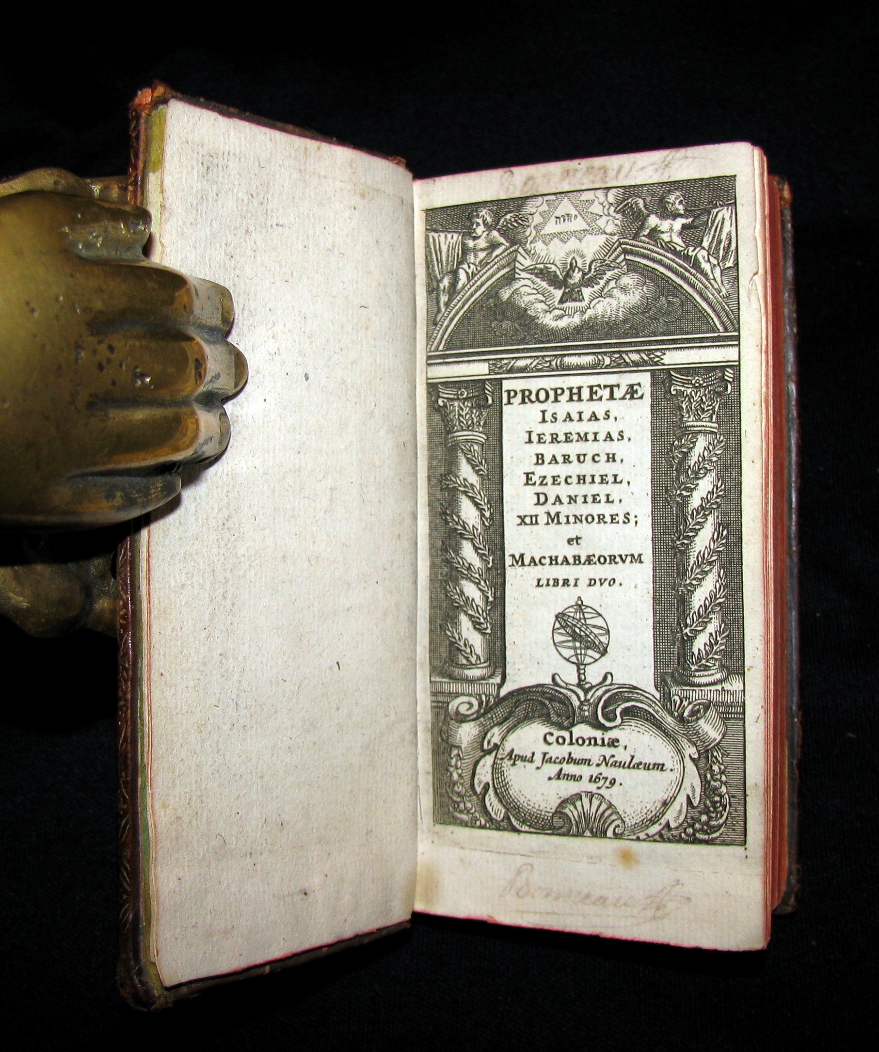 1679 Rare Latin Bible Book set - BIBLIA SACRA - Vulgate Editionis by ...