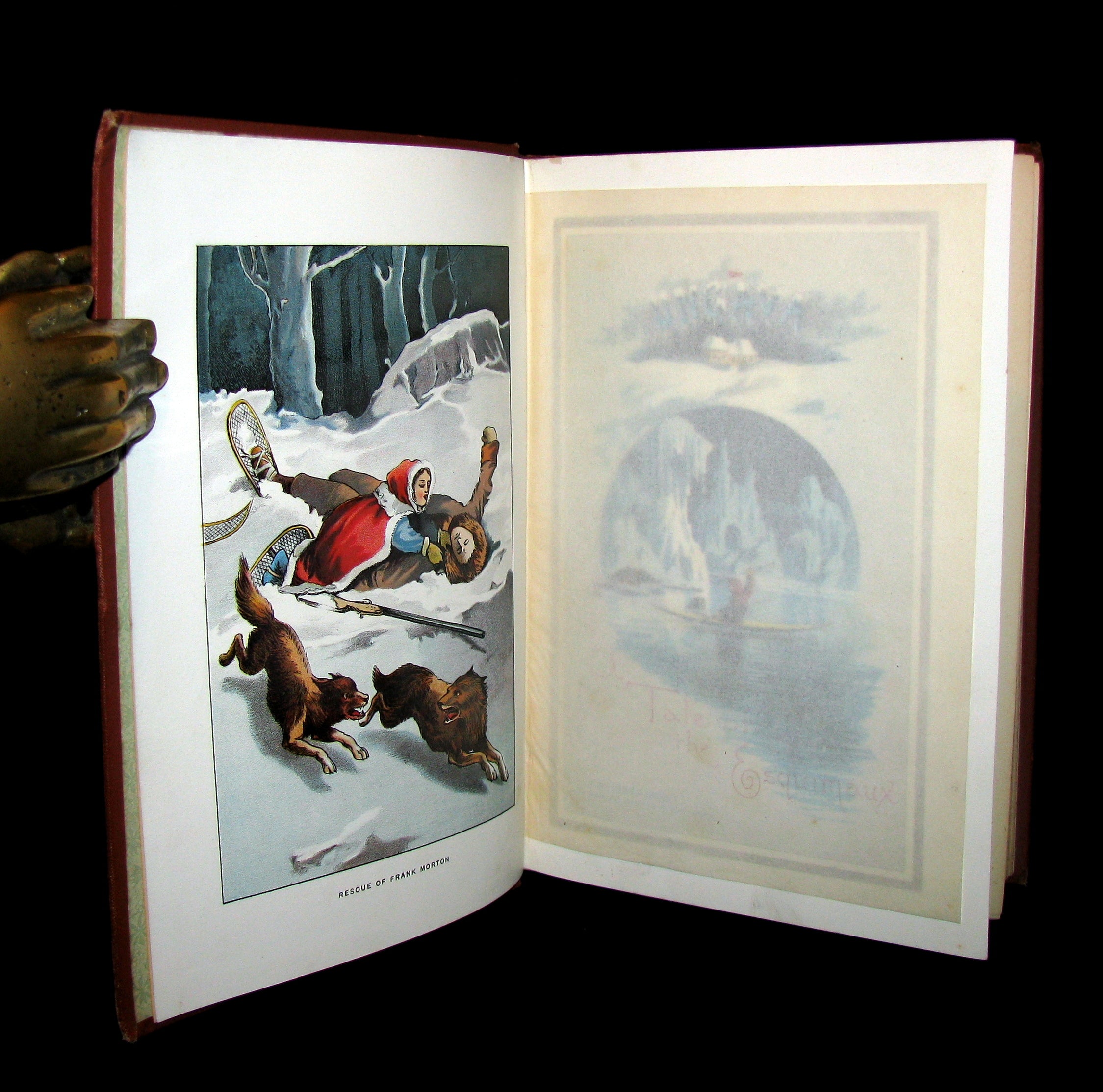 1894 Rare Victorian Book - UNGAVA A Tale of Esquimau Land by Robert Mi ...