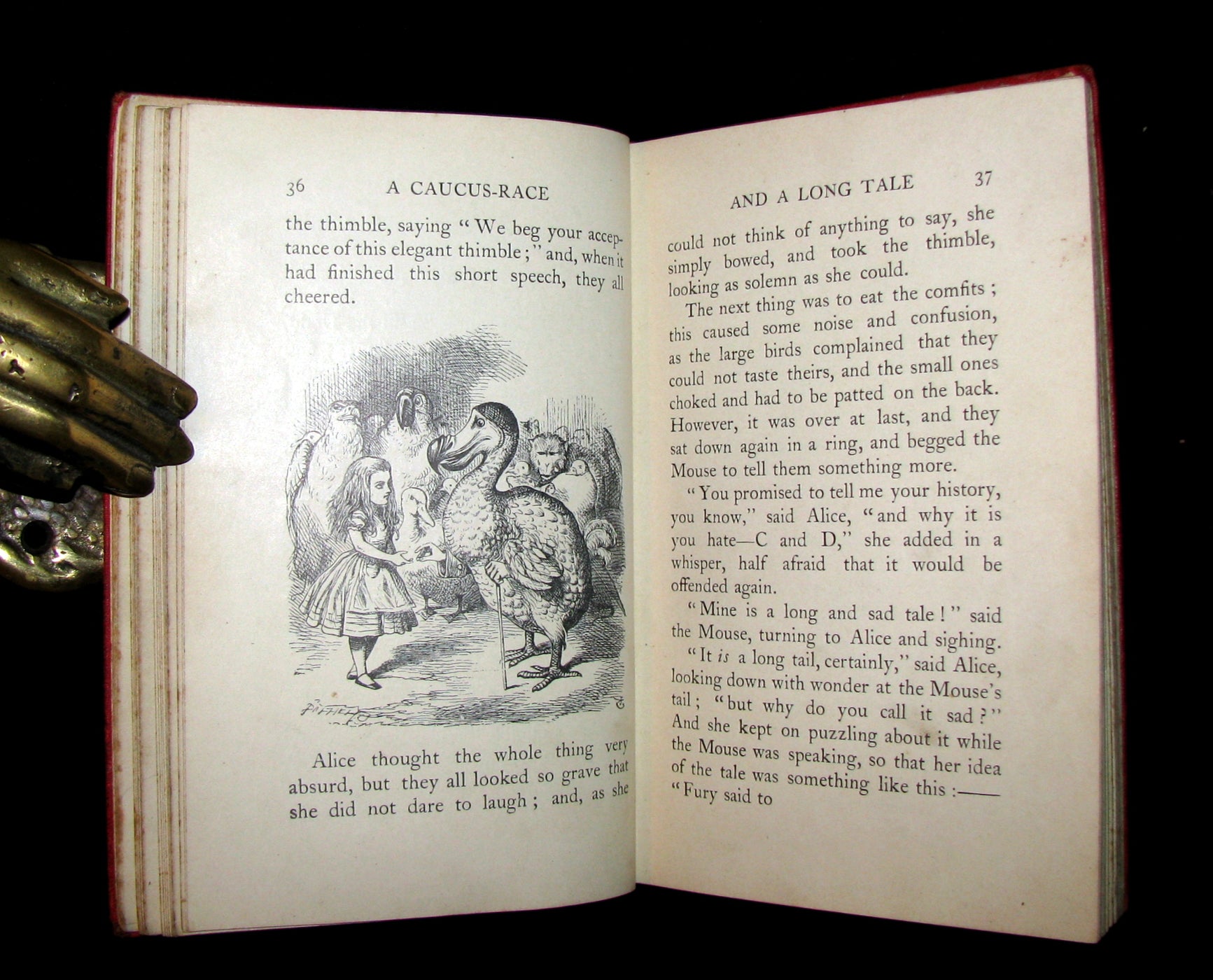 1908 Scarce "Miniature Edition" - Alice's Adventures in Wonderland by ...