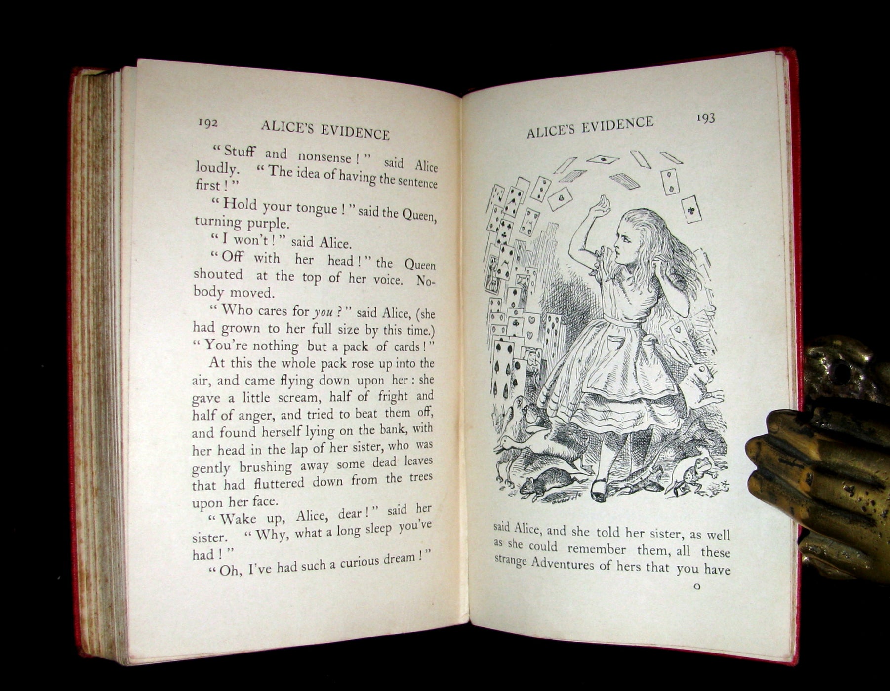 1908 Scarce "Miniature Edition" - Alice's Adventures in Wonderland by ...
