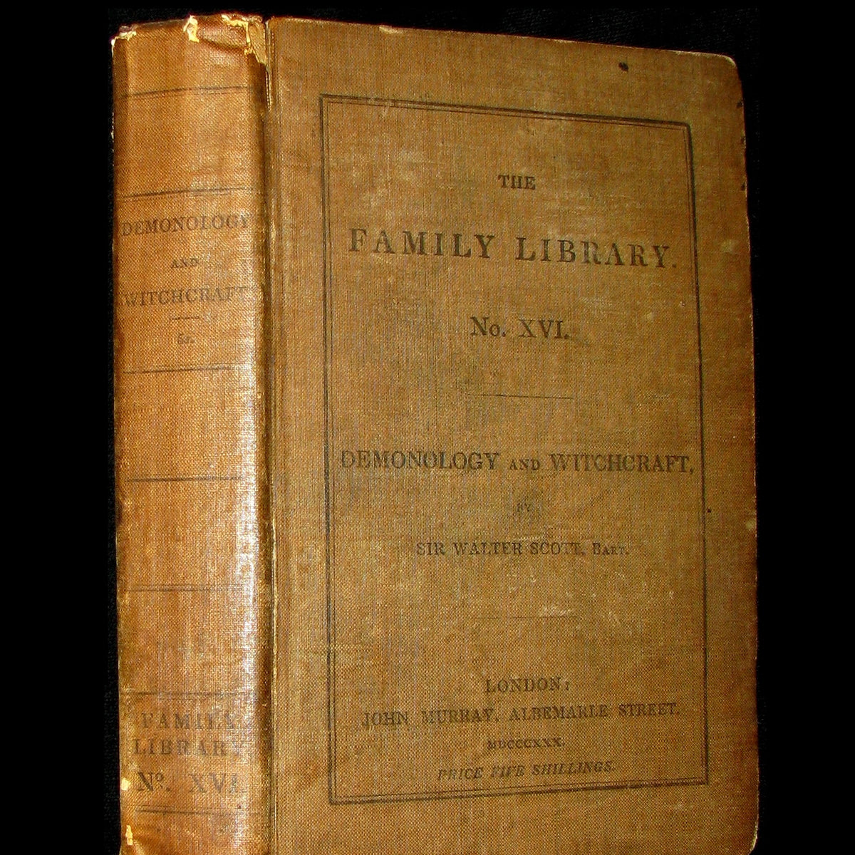 1831 Rare in Original Binding - Letters on Demonology & Witchcraft - W ...