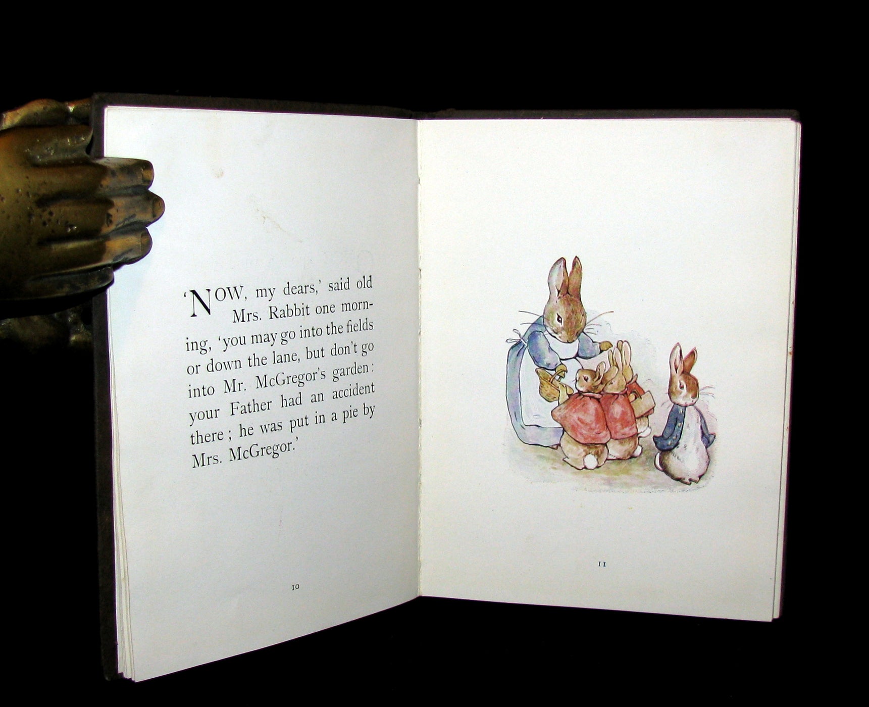 1903 Rare Book - Beatrix Potter - THE TALE OF PETER RABBIT - First ...