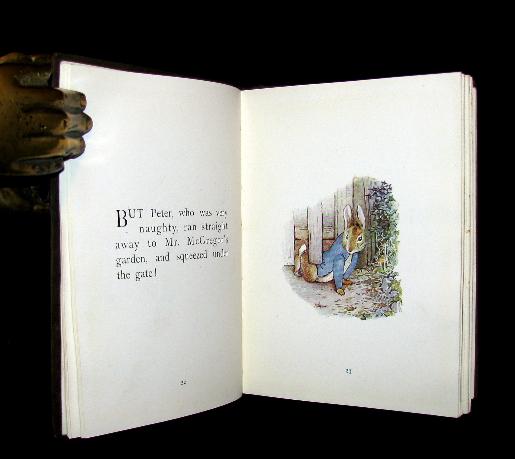 1903 Rare Book - Beatrix Potter - THE TALE OF PETER RABBIT - First ...