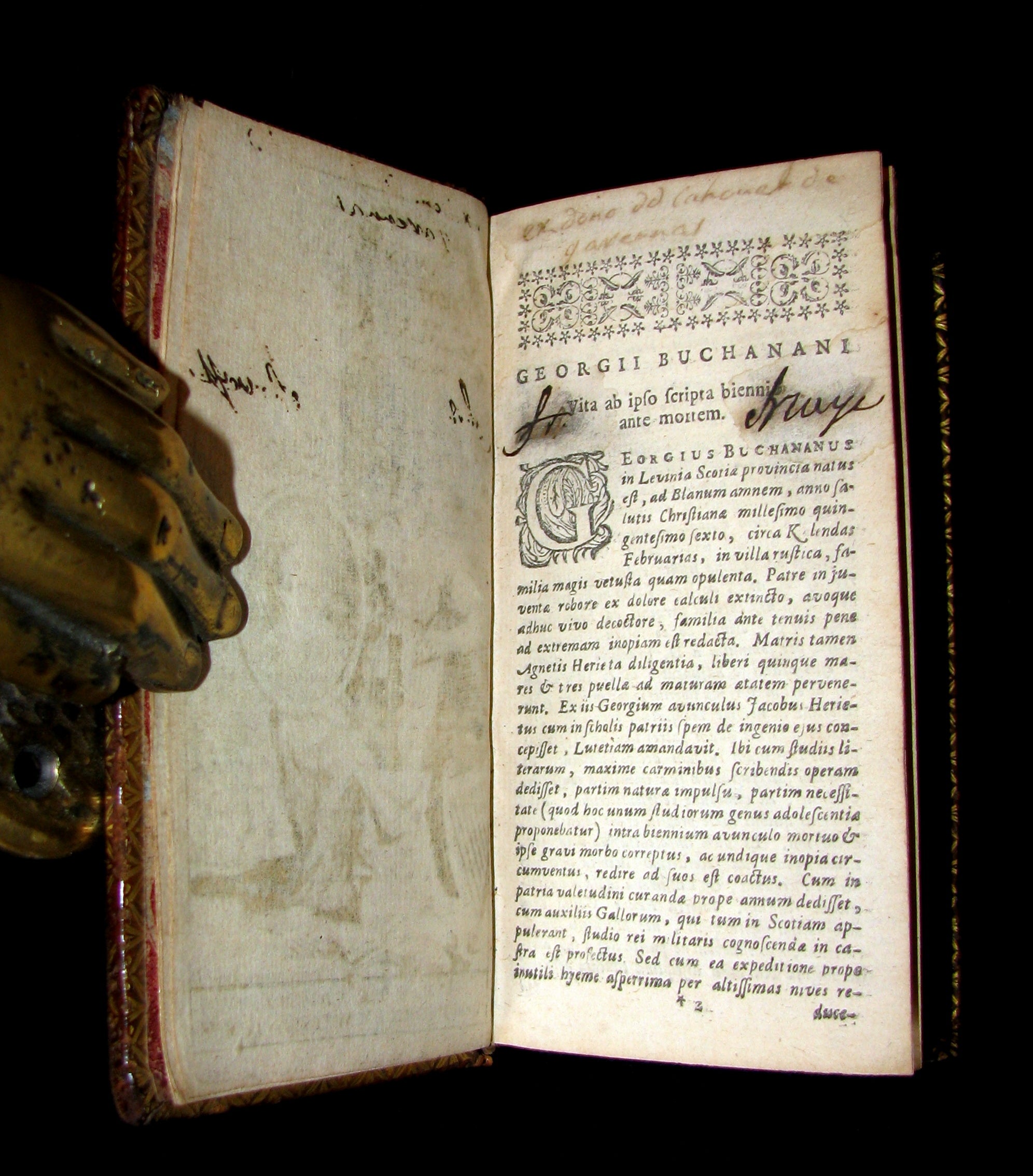 1687 Rare Book - GEORGII BUCHANANI SCOTI POEMATA - Scottish Poems by ...