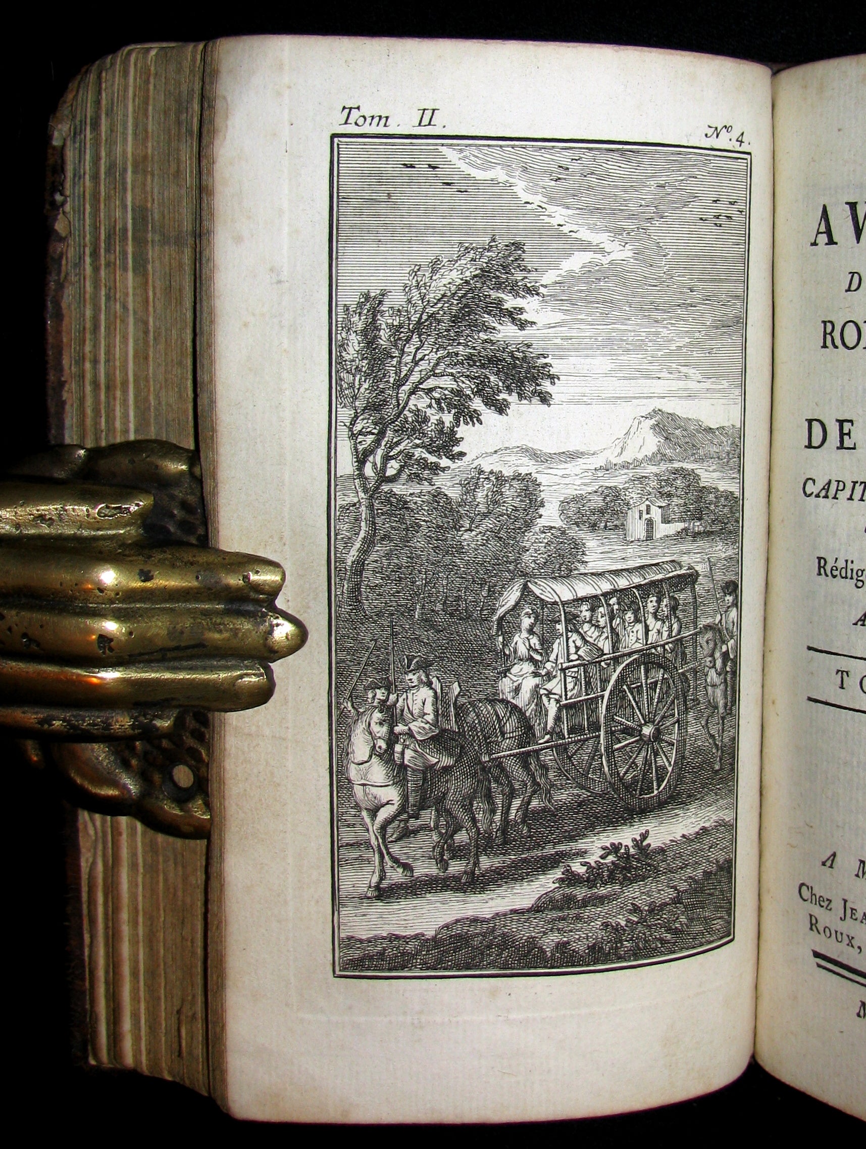 1780 Scarce French Book - The Adventures of Mr. Robert Chevalier De Be — MFLIBRA - Antique Books