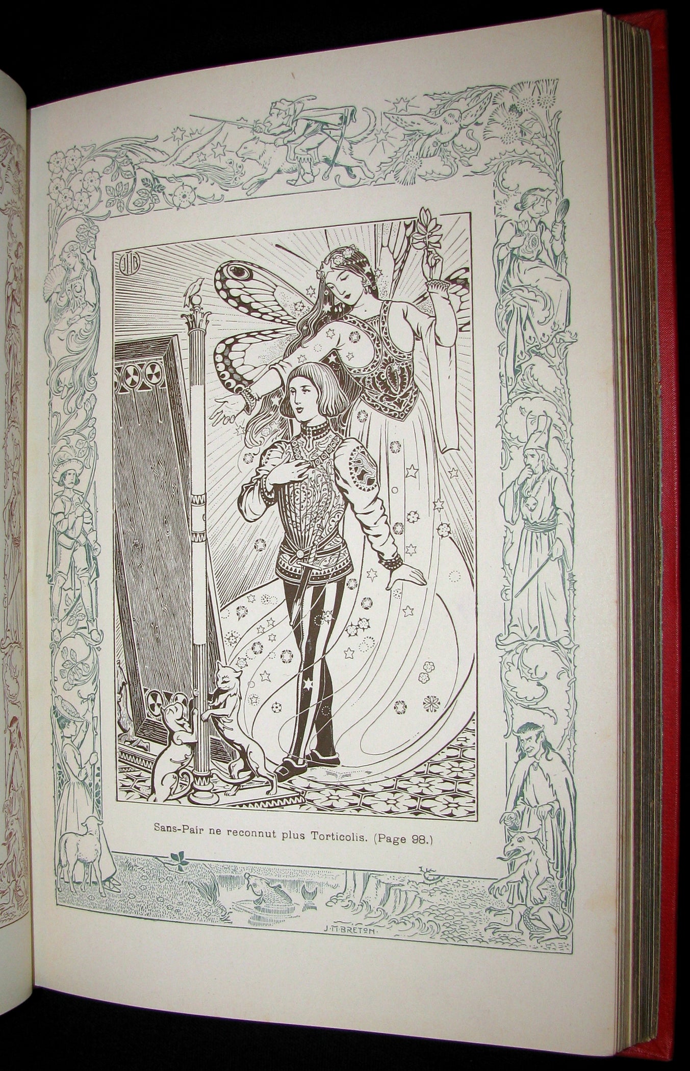 1885 Scarce French Book - CONTES DE FÉES - Fairy Tales by The Countess ...