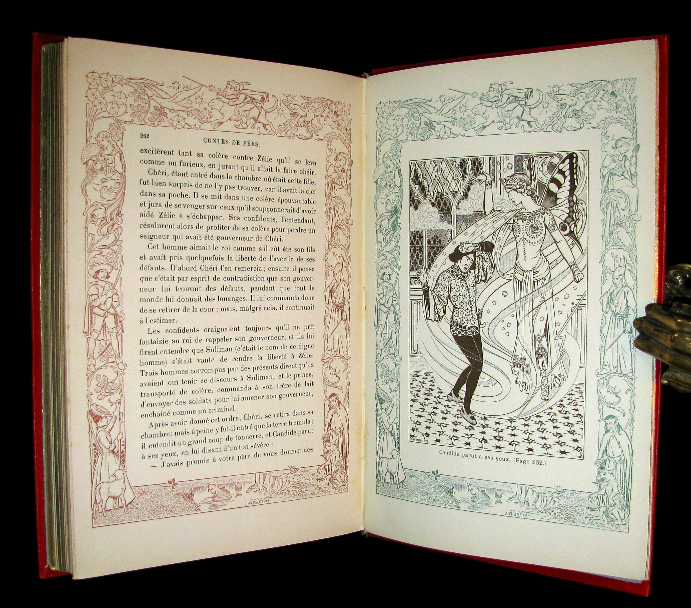 1885 Scarce French Book - CONTES DE FÉES - Fairy Tales by The Countess ...