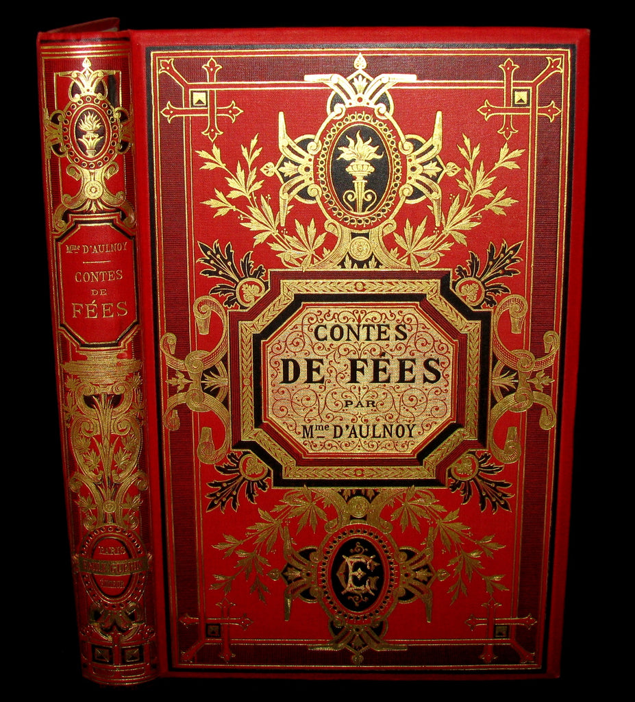 1885 Scarce French Book - CONTES DE FÉES - Fairy Tales by The Countess ...