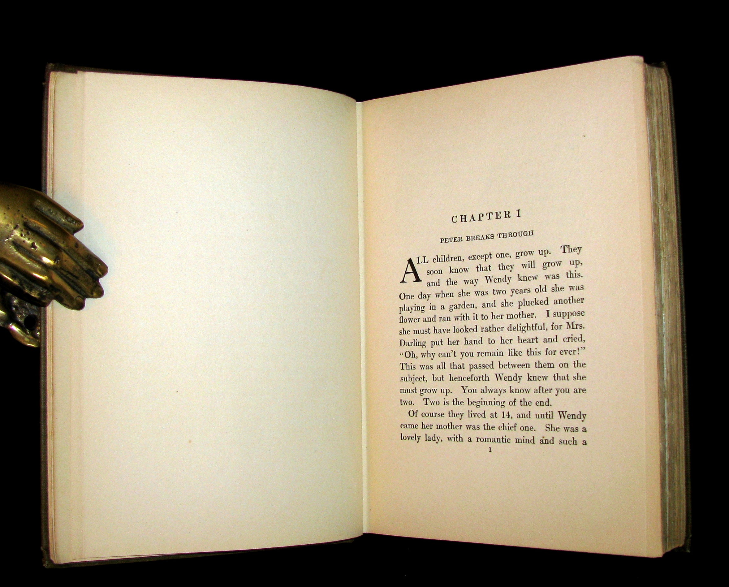 1911 Rare First Edition Book - PETER PAN - Peter and Wendy by James ...