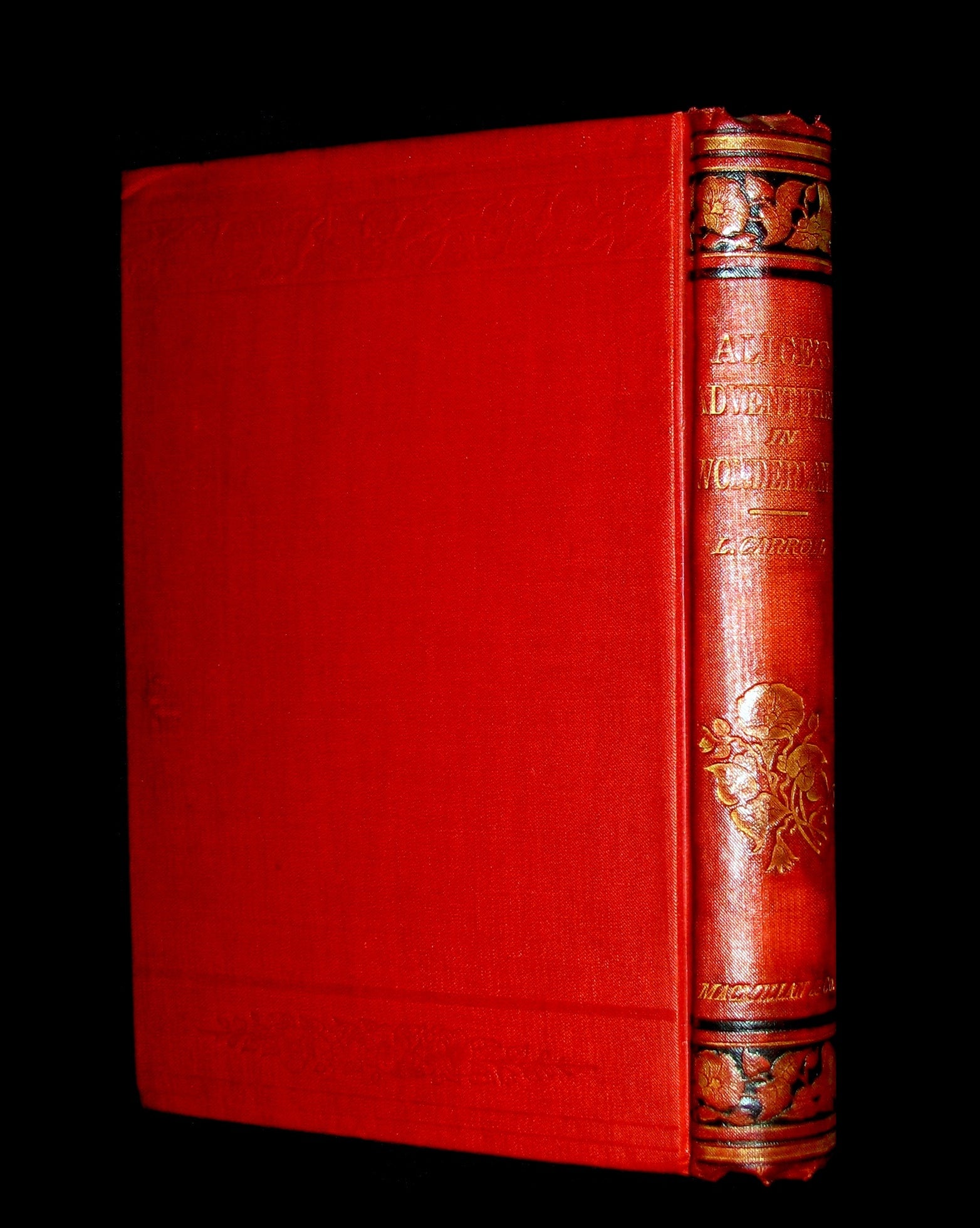 1882 Rare Victorian Book - Alice's Adventures in Wonderland by Lewis ...