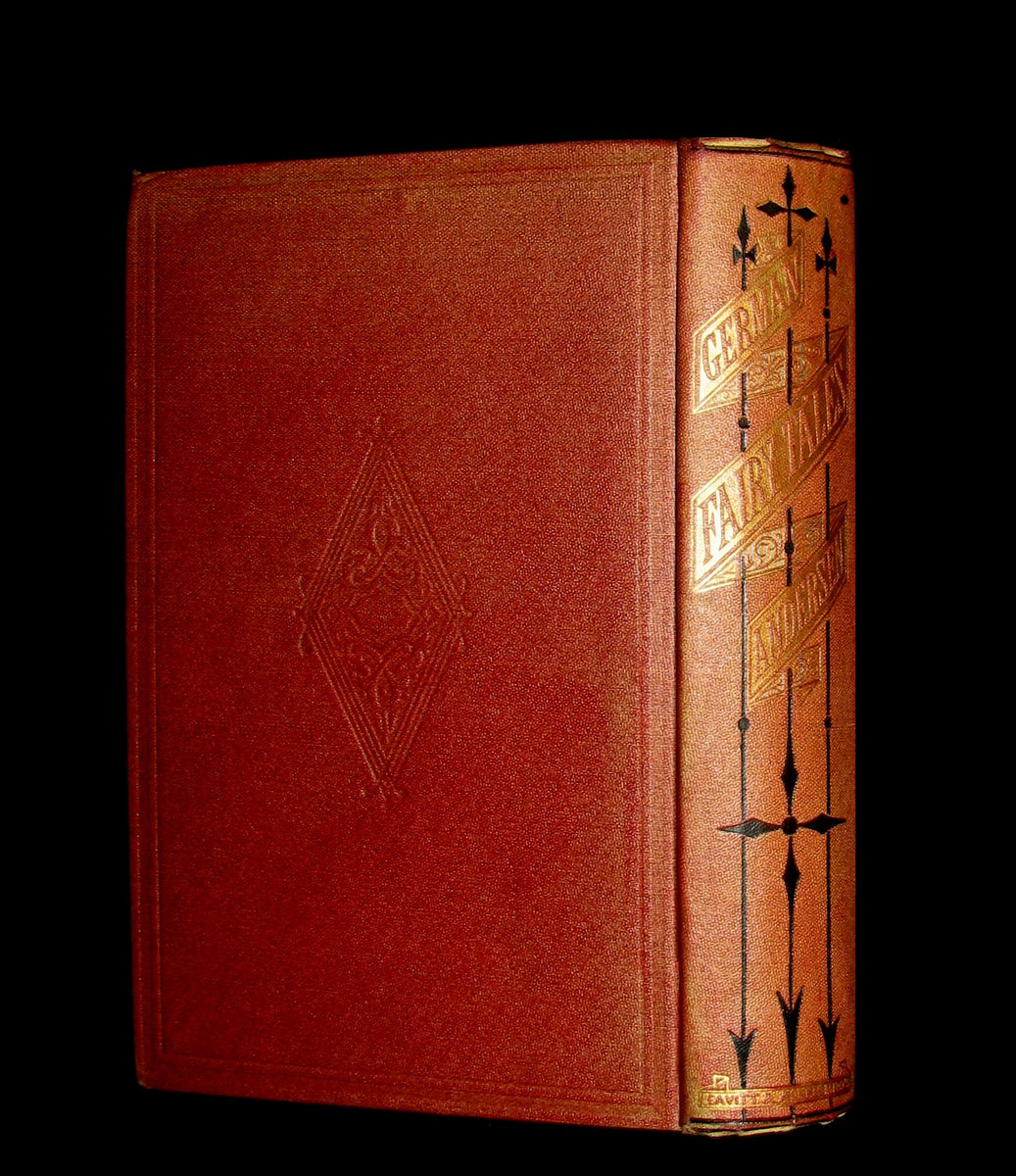 1872 Rare Book - Hans Christian Andersen - German FAIRY TALES illustra ...