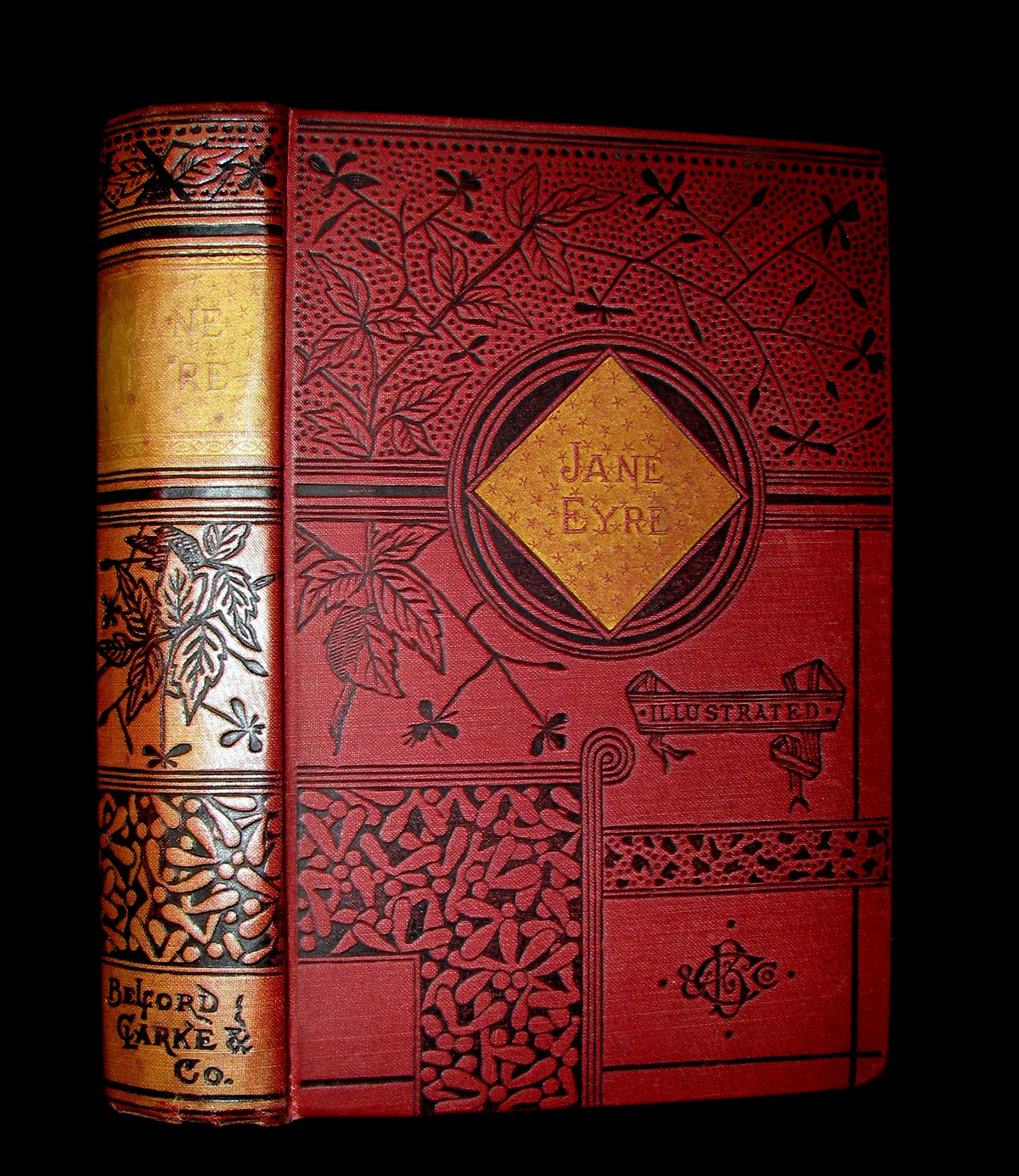 1885 Rare Victorian Book - JANE EYRE by CHARLOTTE BRONTË. by mflibra ...