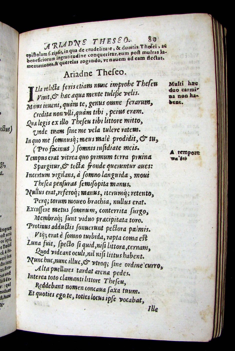 1621 Scarce Latin vellum Book ~ OVID's Heroines - HEROIDES EPISTOLAE ...