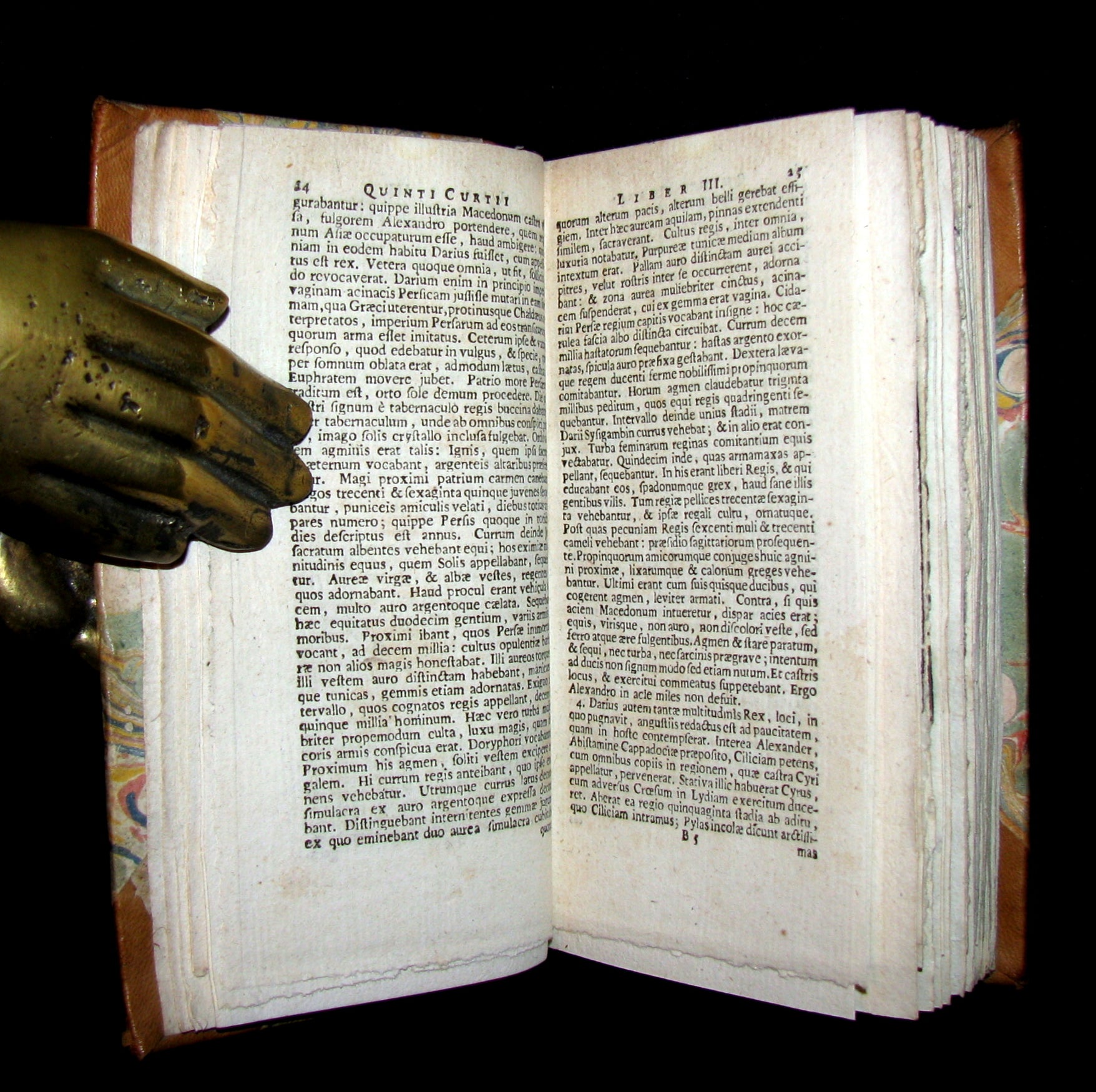 1670 Rare Latin Book - Histories of ALEXANDER the GREAT by Quintus Cur ...