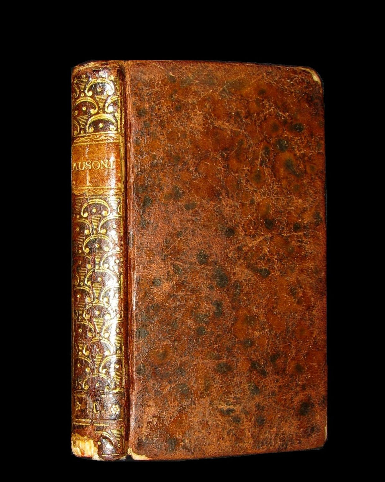 1750 Rare Latin Book - Roman poet AUSONIUS Work. Opera, ex Doctor ...