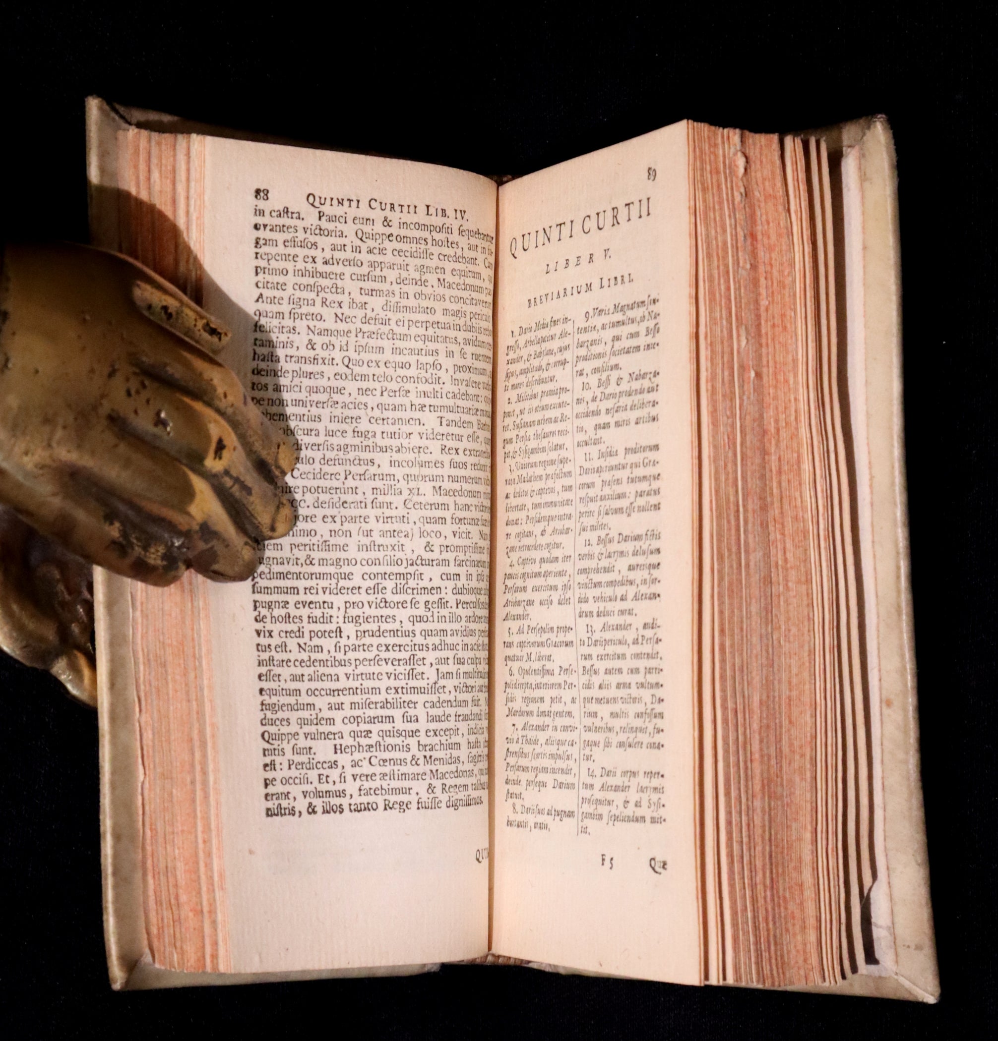 1670 Rare Latin Vellum Book - Histories of ALEXANDER the GREAT by ...