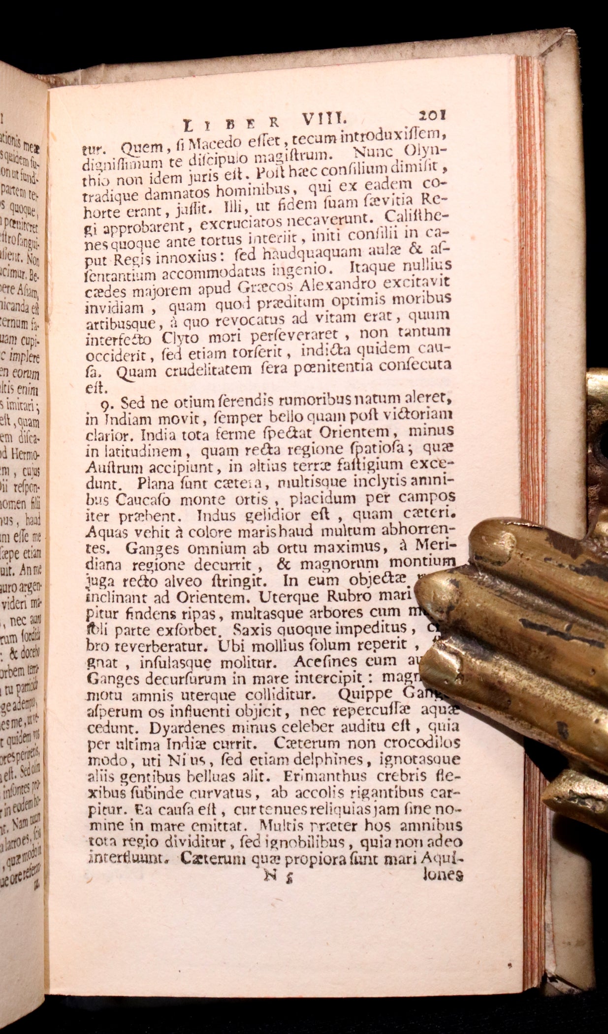 1670 Rare Latin Vellum Book - Histories of ALEXANDER the GREAT by ...