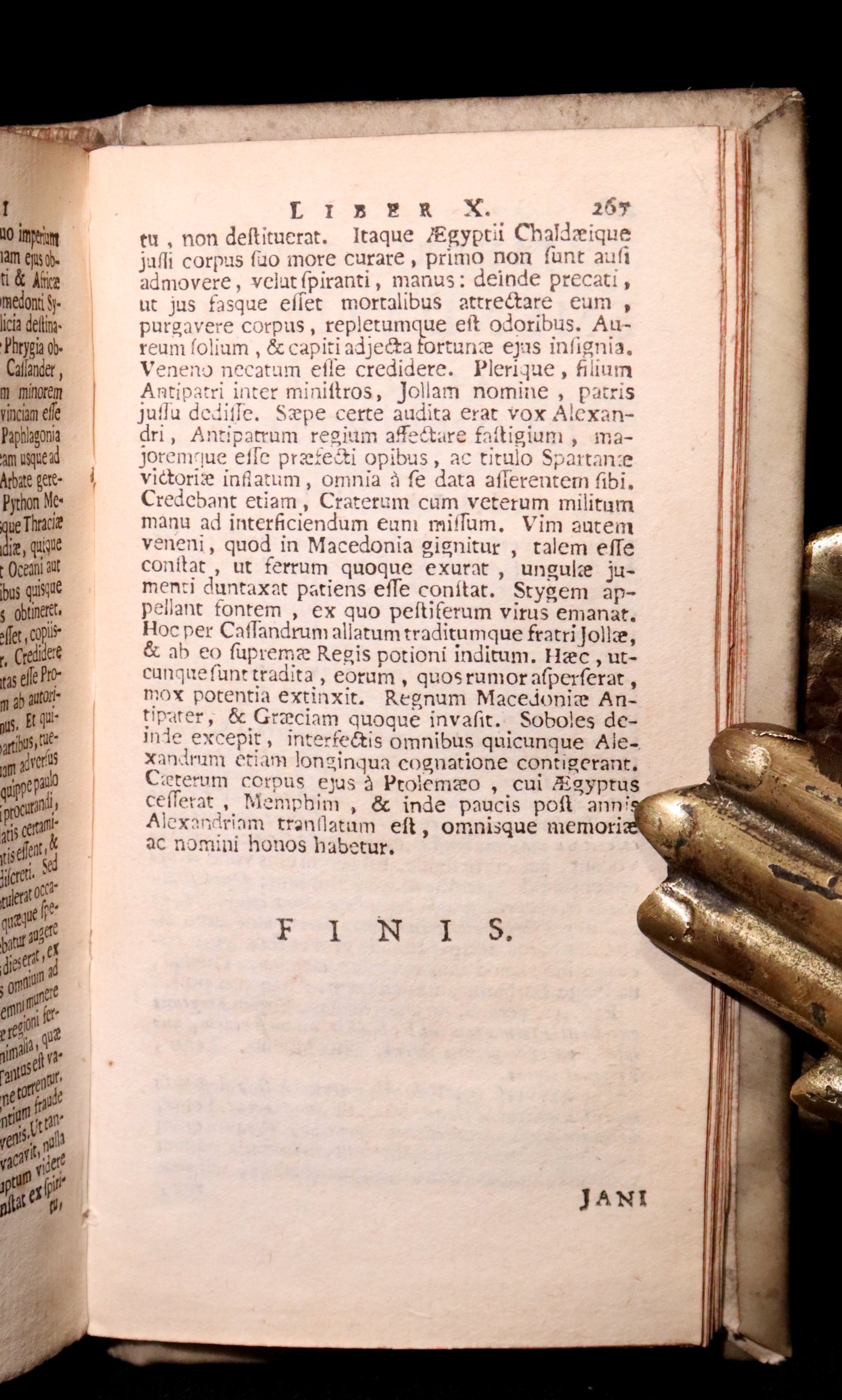 1670 Rare Latin Vellum Book - Histories of ALEXANDER the GREAT by ...