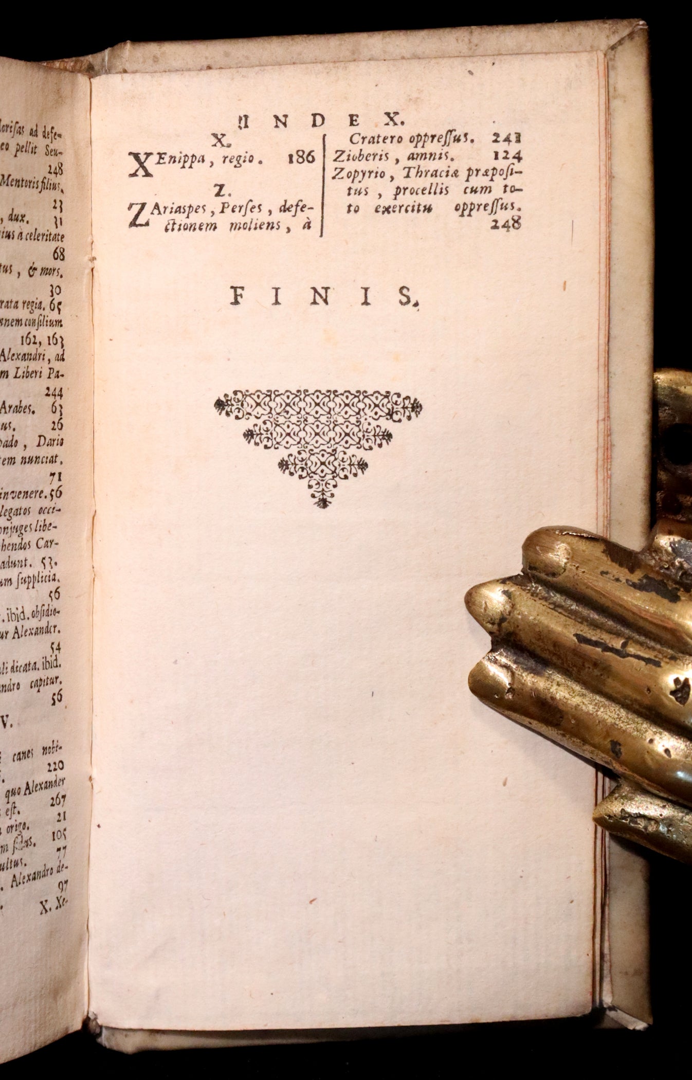 1670 Rare Latin Vellum Book - Histories of ALEXANDER the GREAT by ...