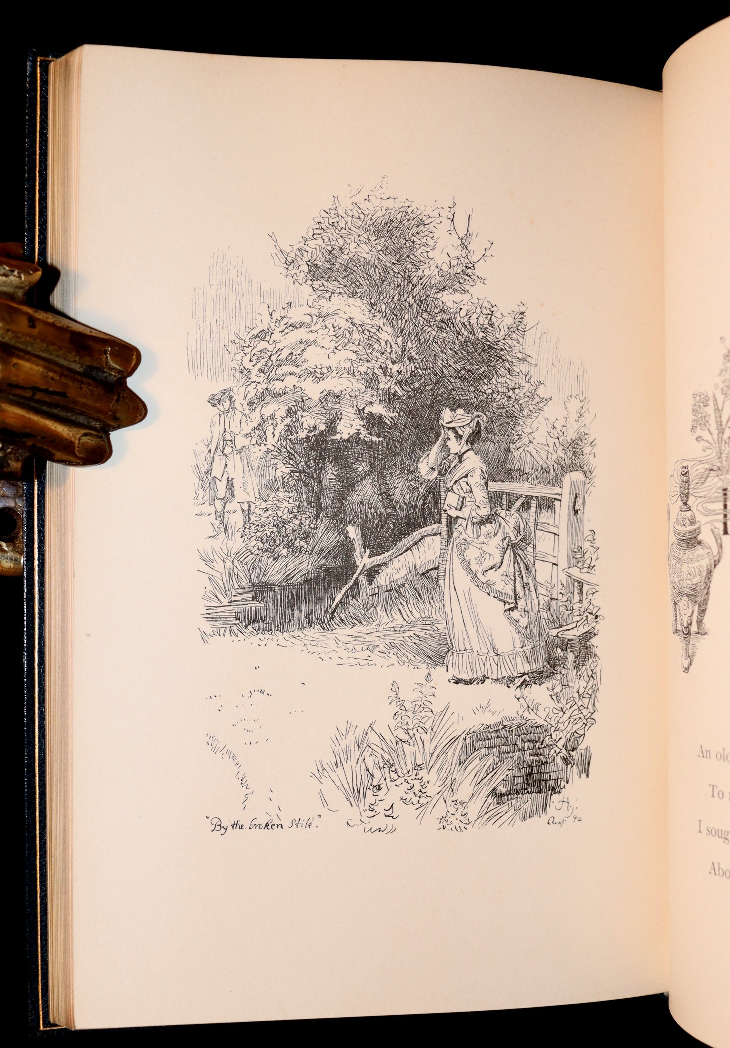 1892 Scarce 1stED Bound by Ramage - The Ballad of Beau Brocade And Oth ...