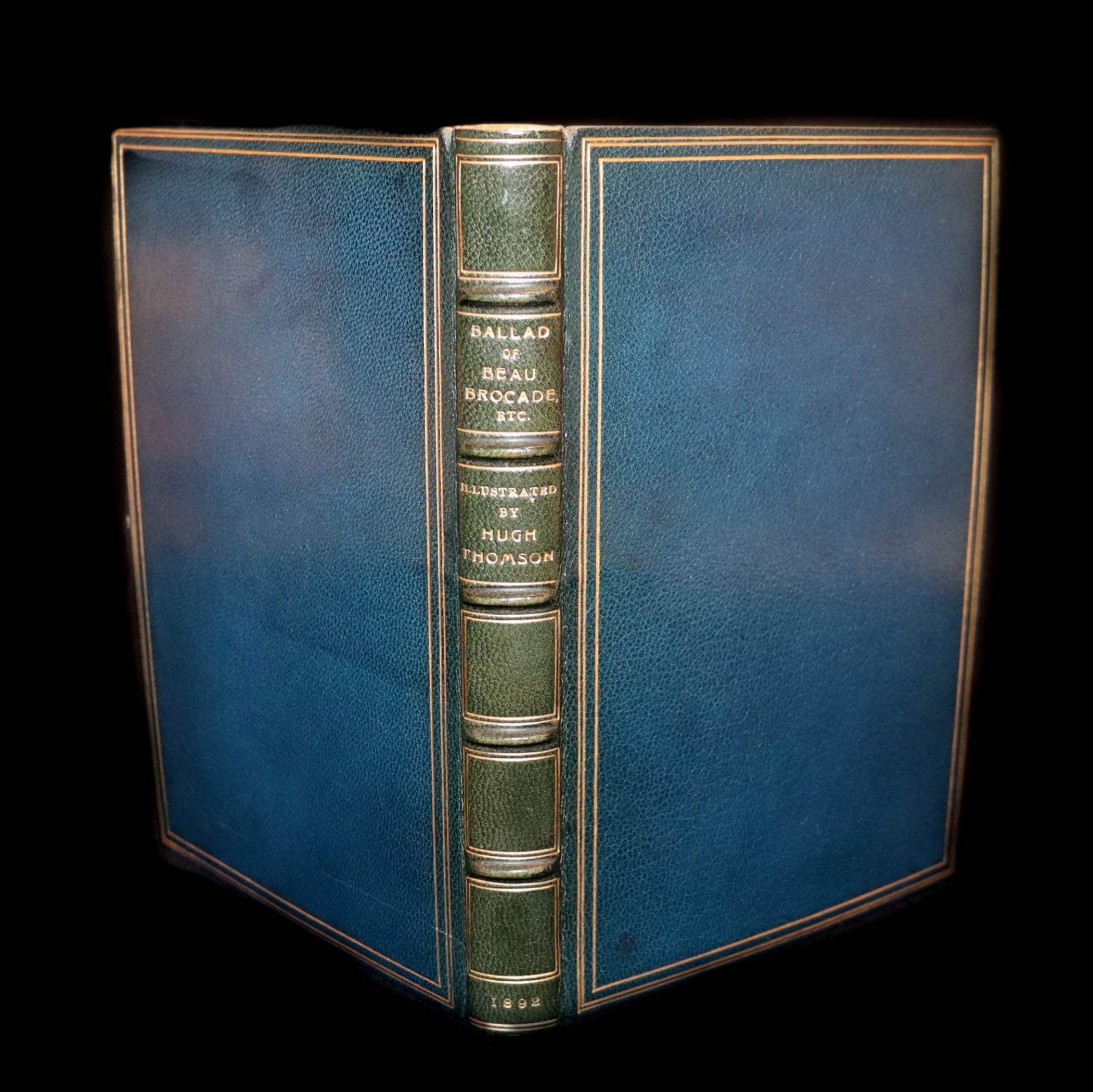 1892 Scarce 1stED Bound by Ramage - The Ballad of Beau Brocade And Oth ...