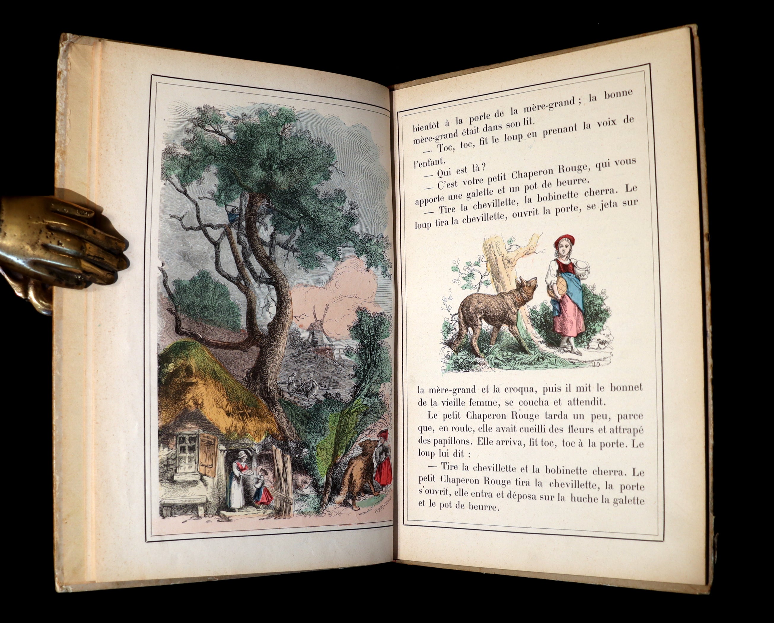 1890 Scarce color illustrated French Book ~ Contes de Fees - FAIRY ...