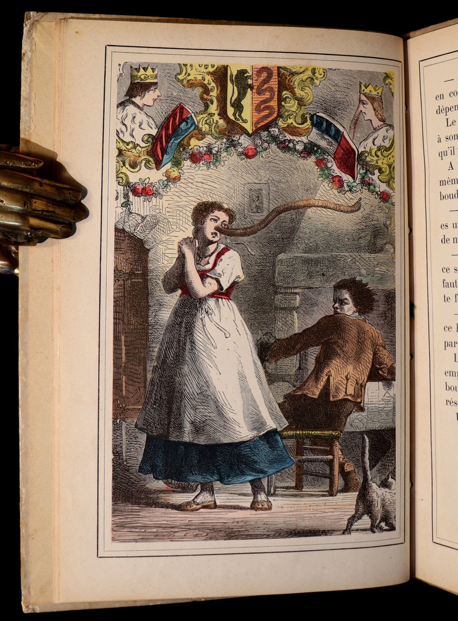 1890 Scarce color illustrated French Book ~ Contes de Fees - FAIRY ...