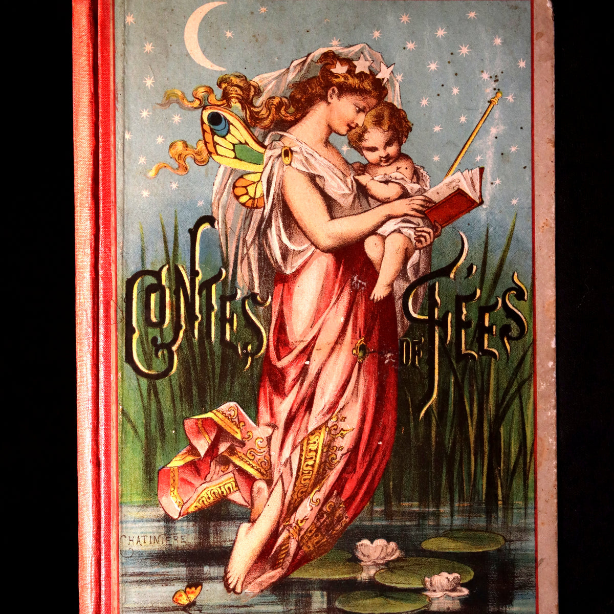 1890 Scarce color illustrated French Book ~ Contes de Fees - FAIRY ...