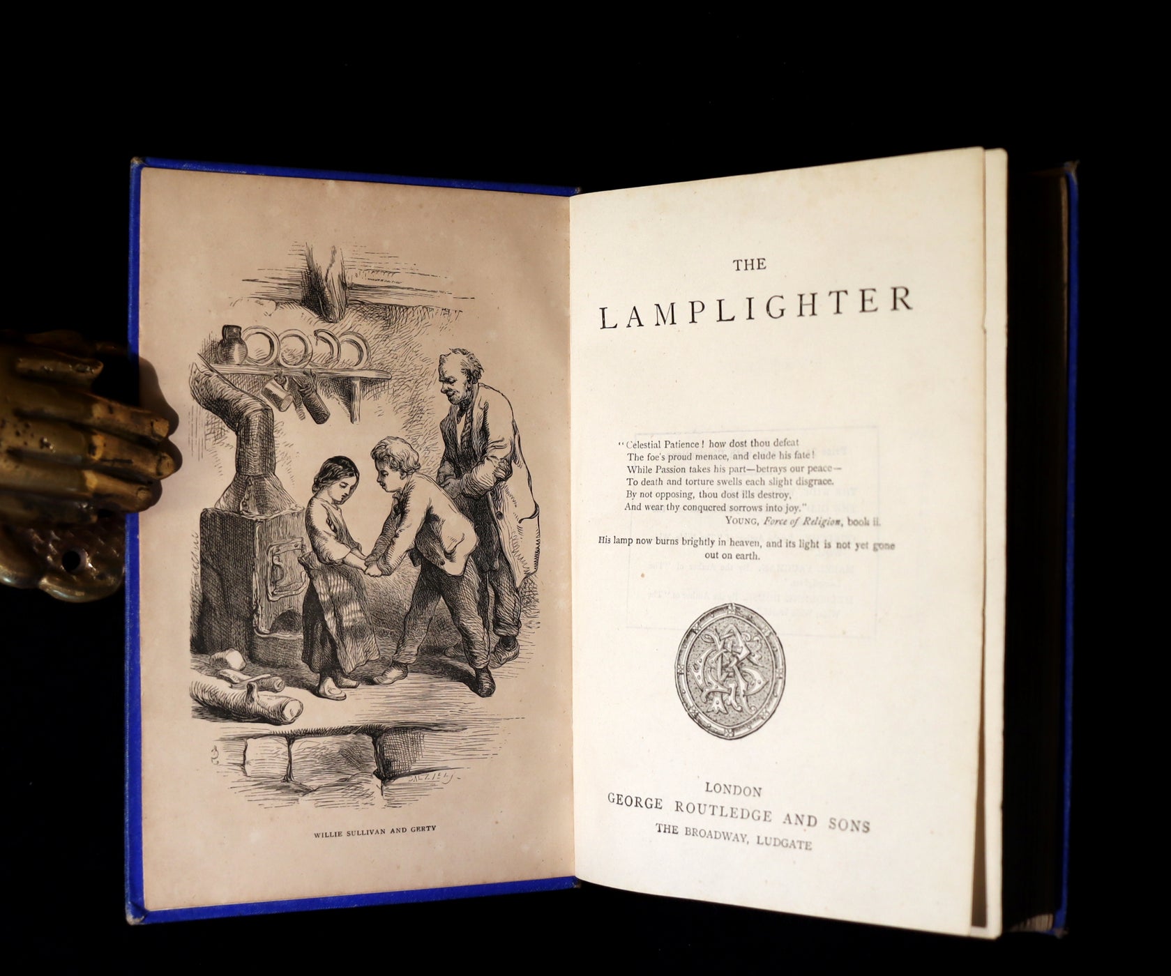 1875 Rare Book - The LAMPLIGHTER by Maria Susanna Cummins. by mflibra ...
