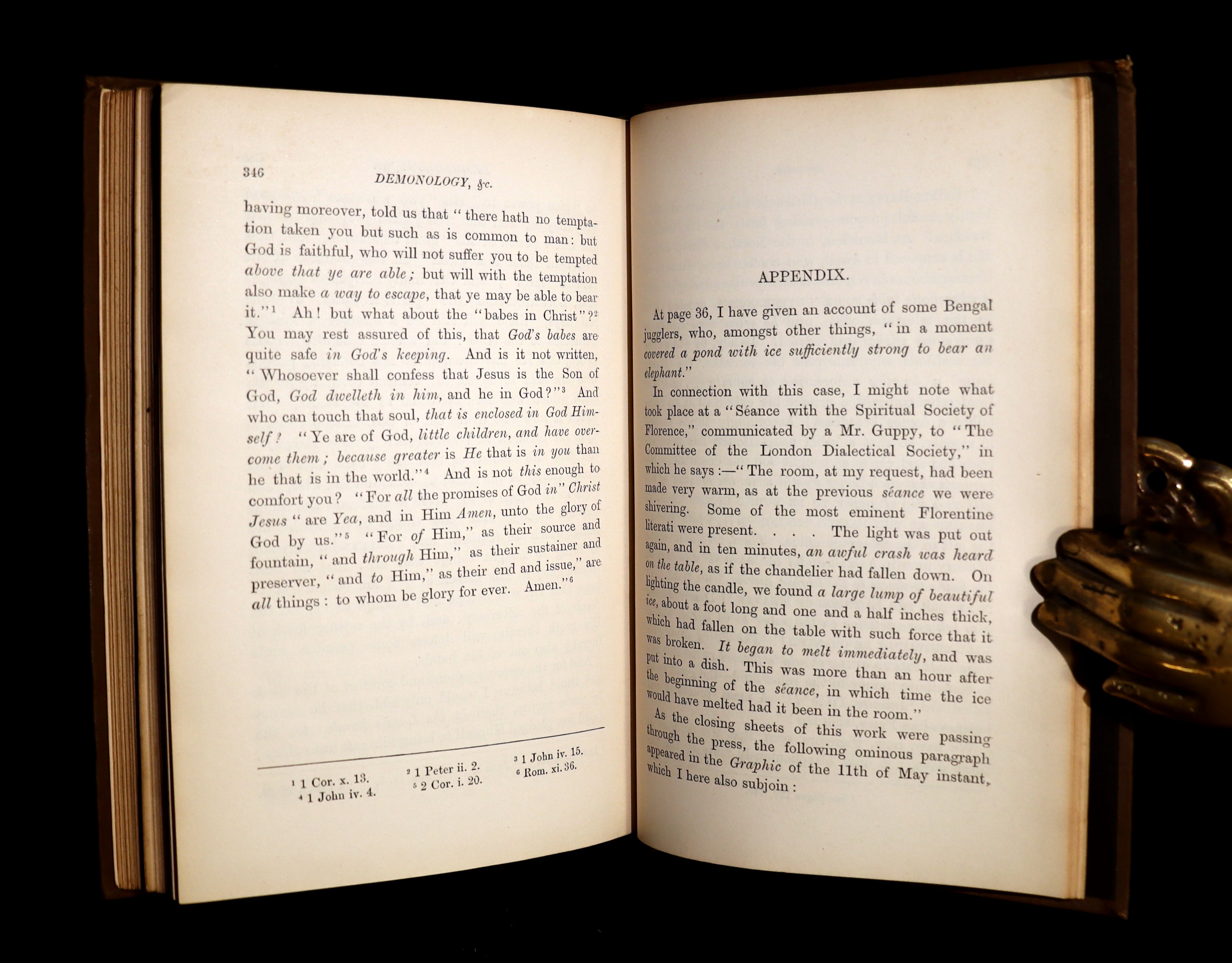 1889 Rare First Edition - Demonology and Witchcraft, Spiritualism by ...