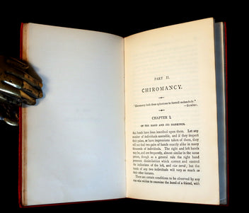 1900 Scarce CHIROMANCY & Chirognomy Book - The Science of Palmistry by ...