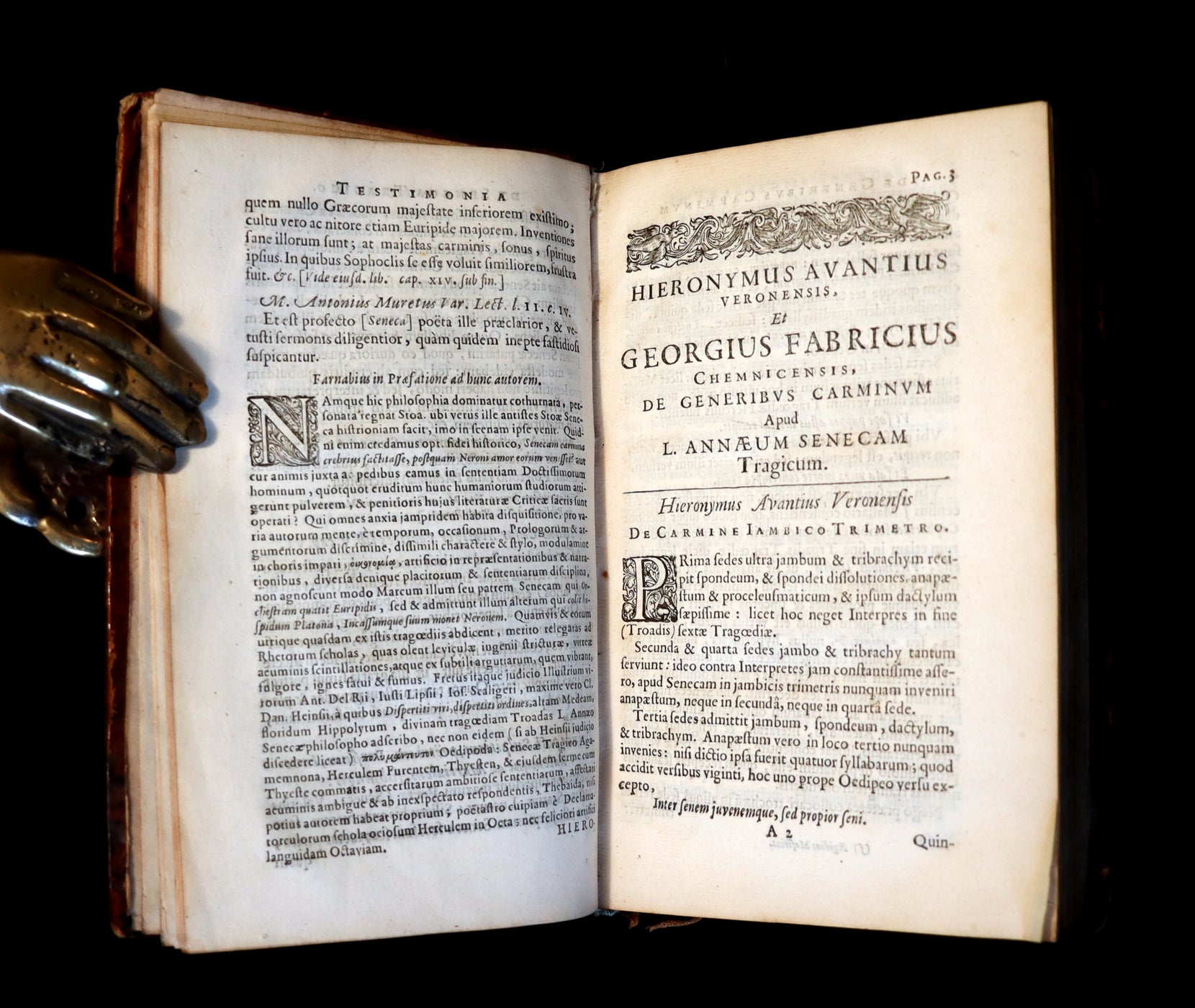 1651 Rare Latin Book - SENECA - L. Annæi Senecæ - Tragedies - Medea ...