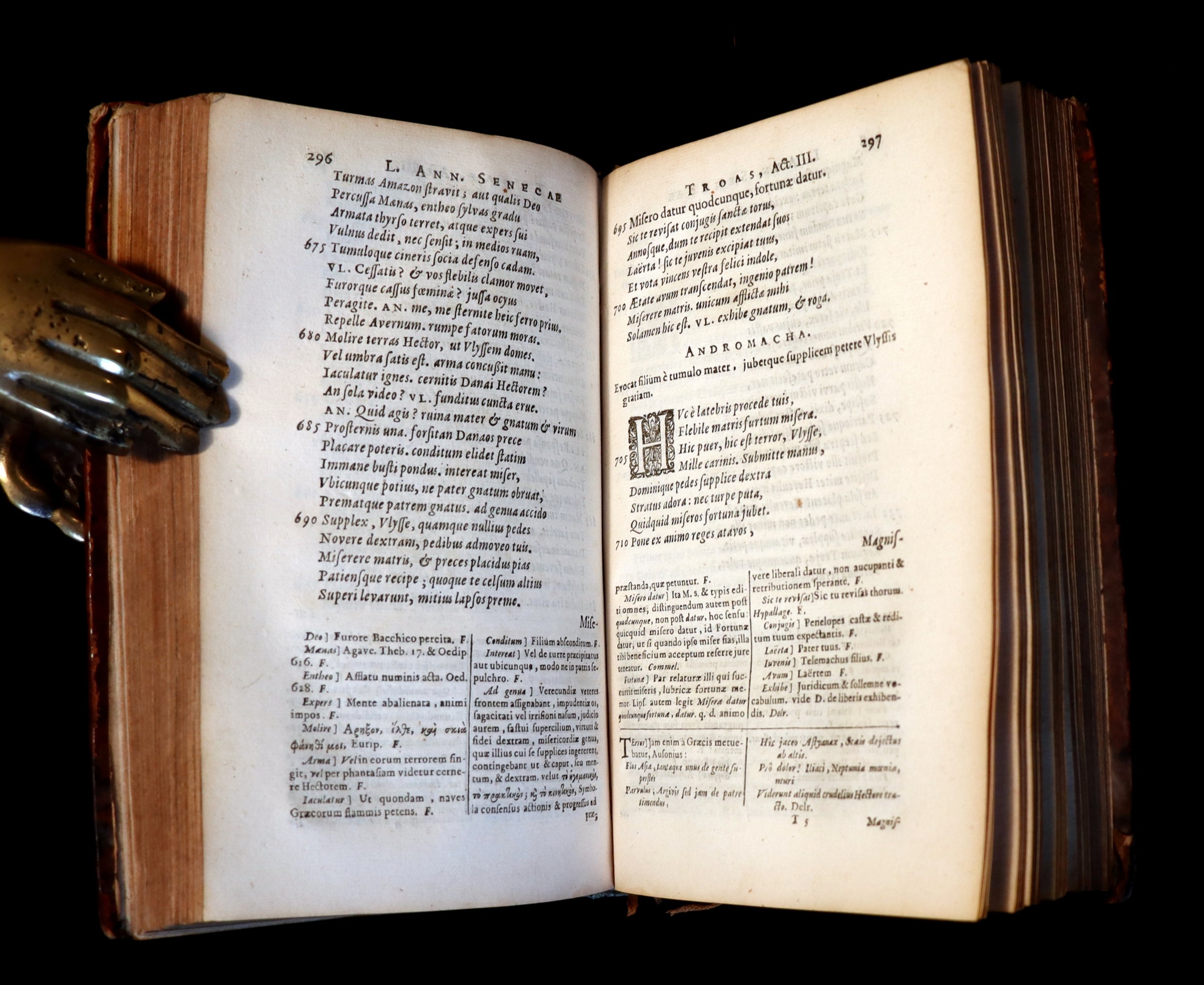 1651 Rare Latin Book - SENECA - L. Annæi Senecæ - Tragedies - Medea, P ...