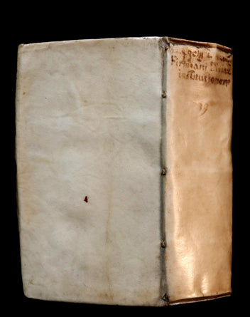 1630 Scarce Latin Vellum Book - LACTANTIUS' Divine Institutes & The PH ...