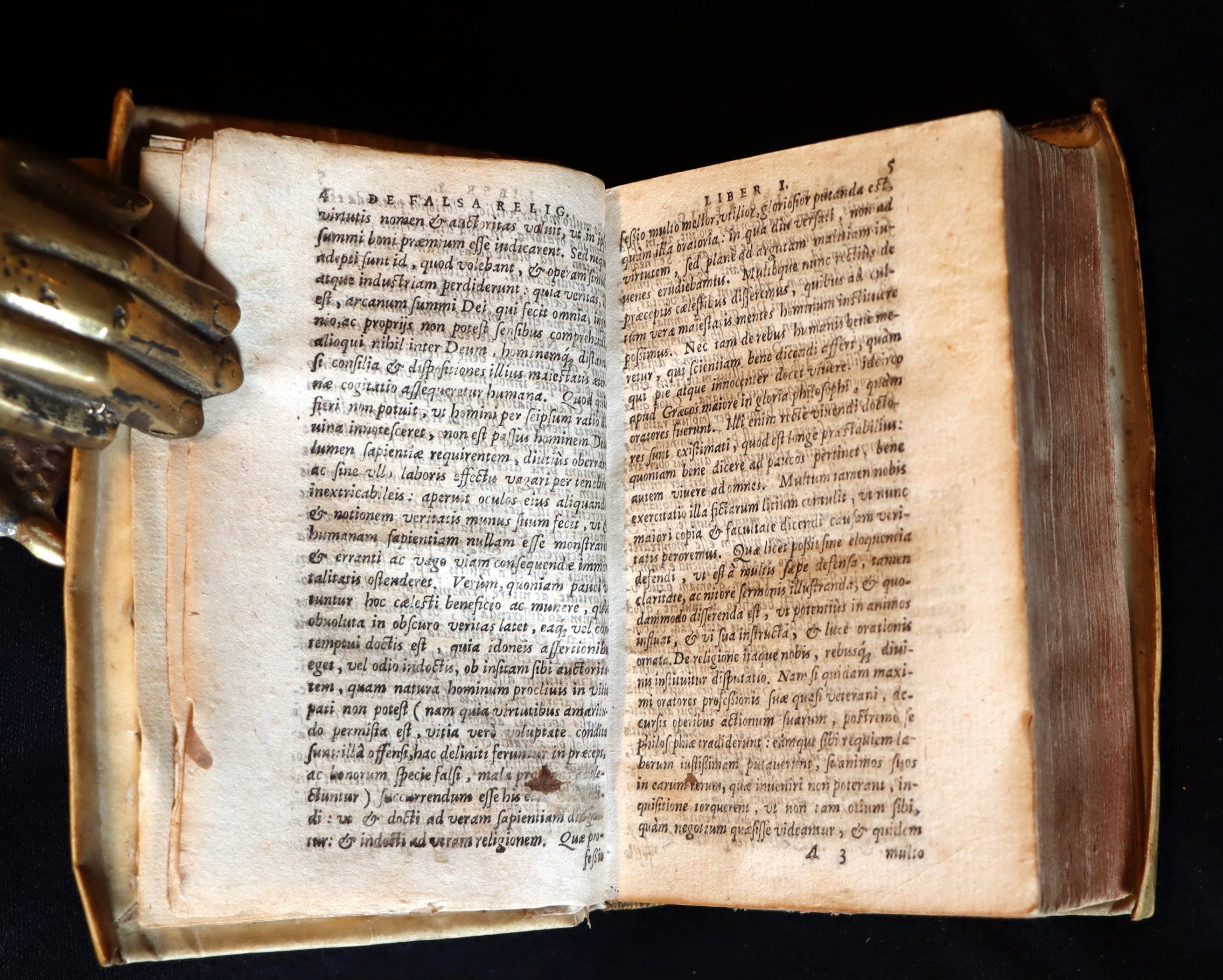 1630 Scarce Latin Vellum Book - LACTANTIUS' Divine Institutes & The ...